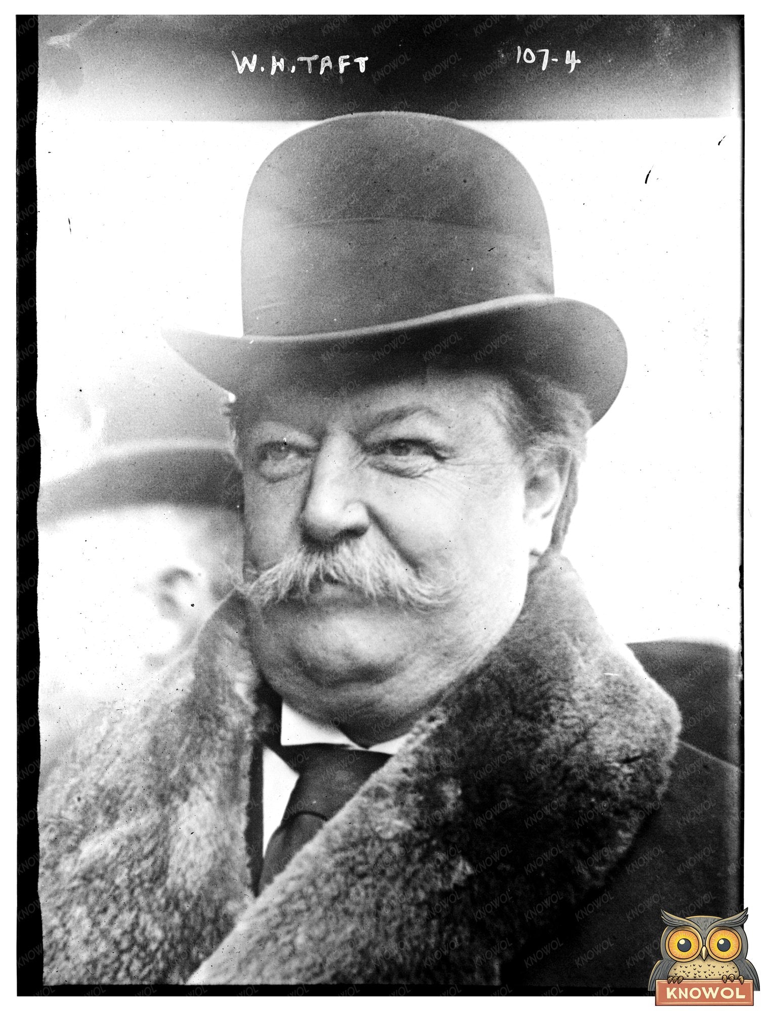 Regal Portrait Bust of President William Howard Taft – KNOWOL