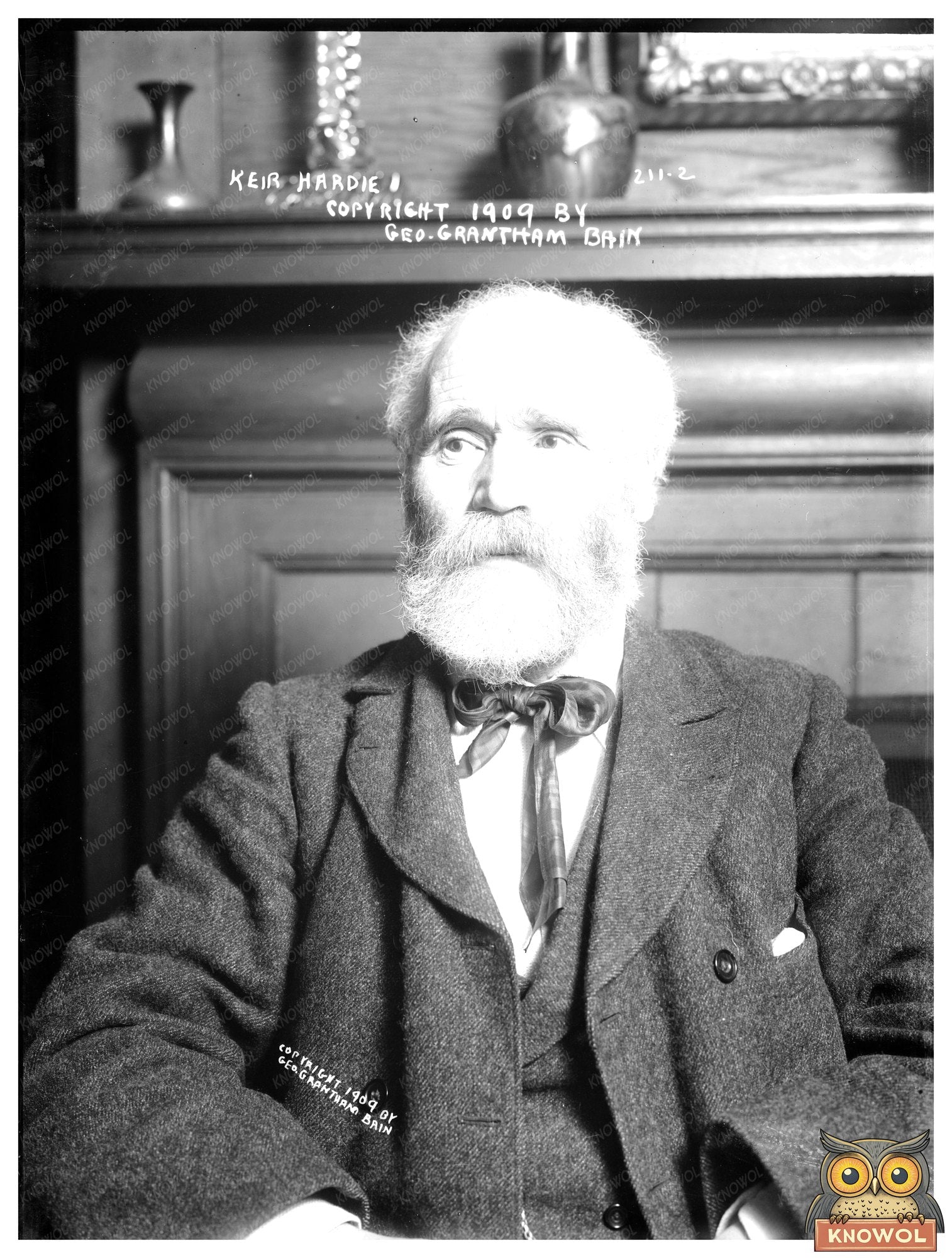 Keir Hardie: Pioneering Labor Leader Bust, 1909 – KNOWOL