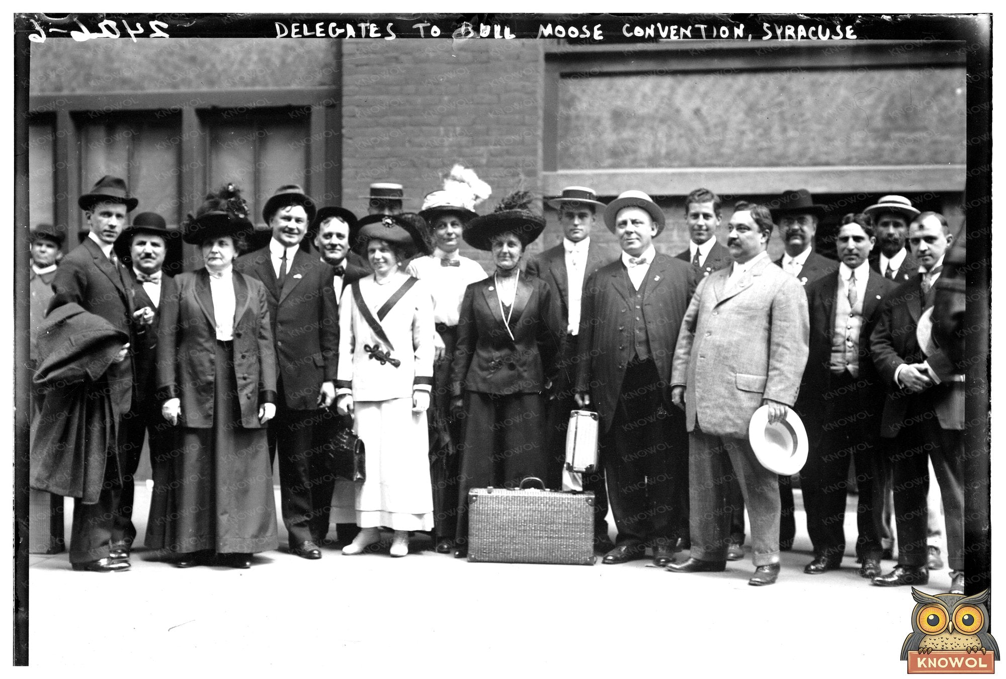 Historic Bull Moose Convention Delegates, 1912 – KNOWOL