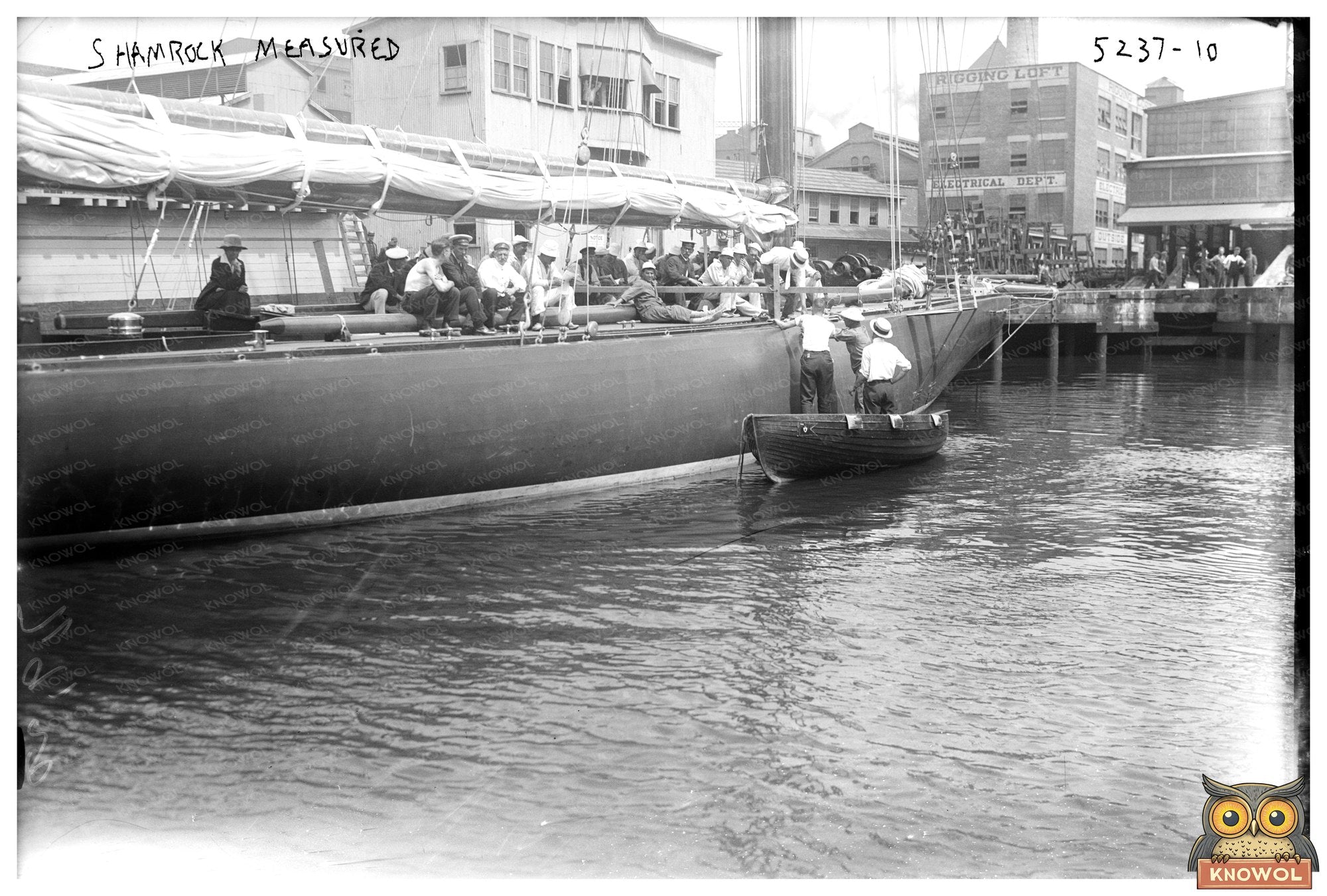 1910s Maritime Milestone: Measuring the SHAMROCK – KNOWOL