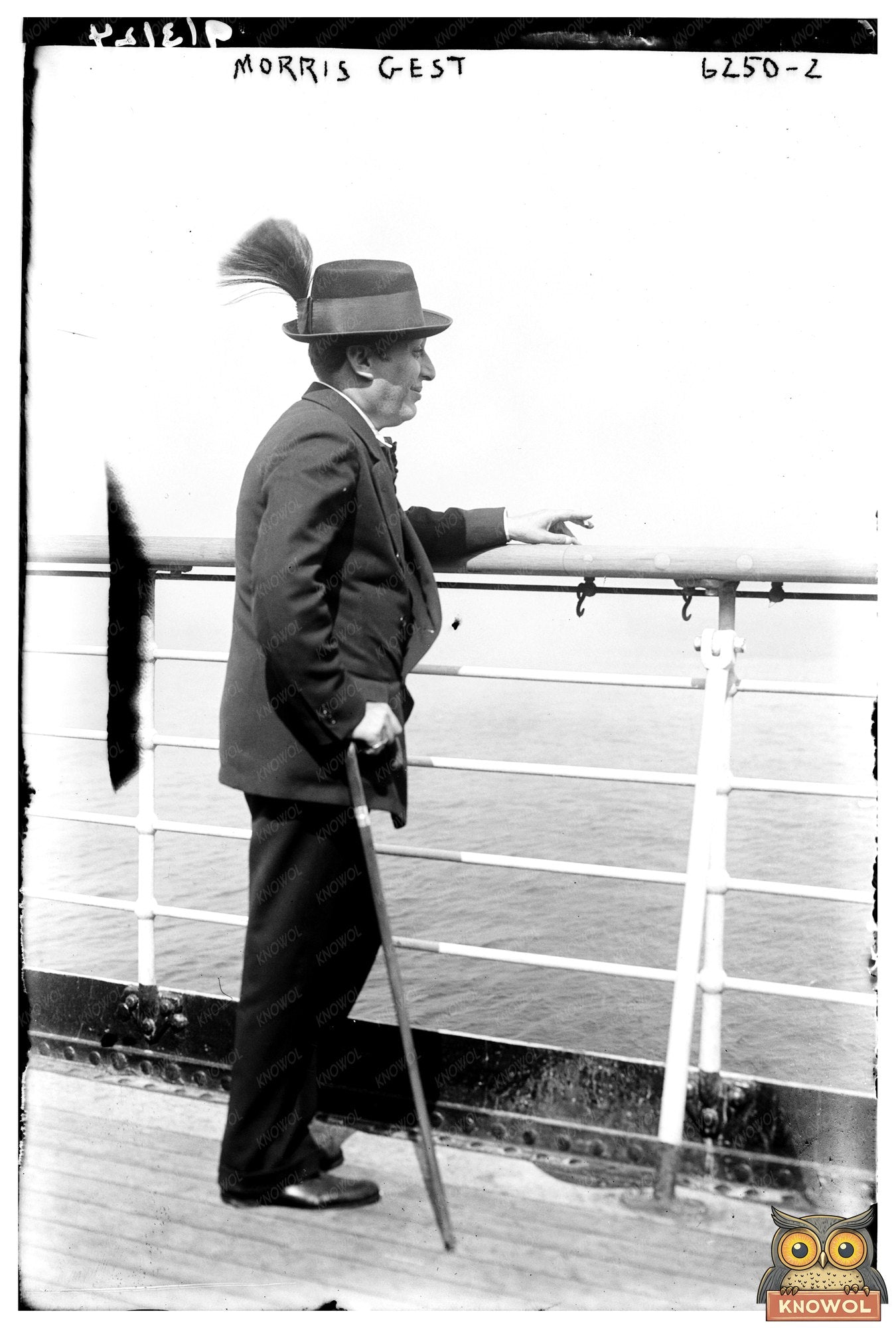 Iconic Early 20th Century Theater Producer Portrait – KNOWOL