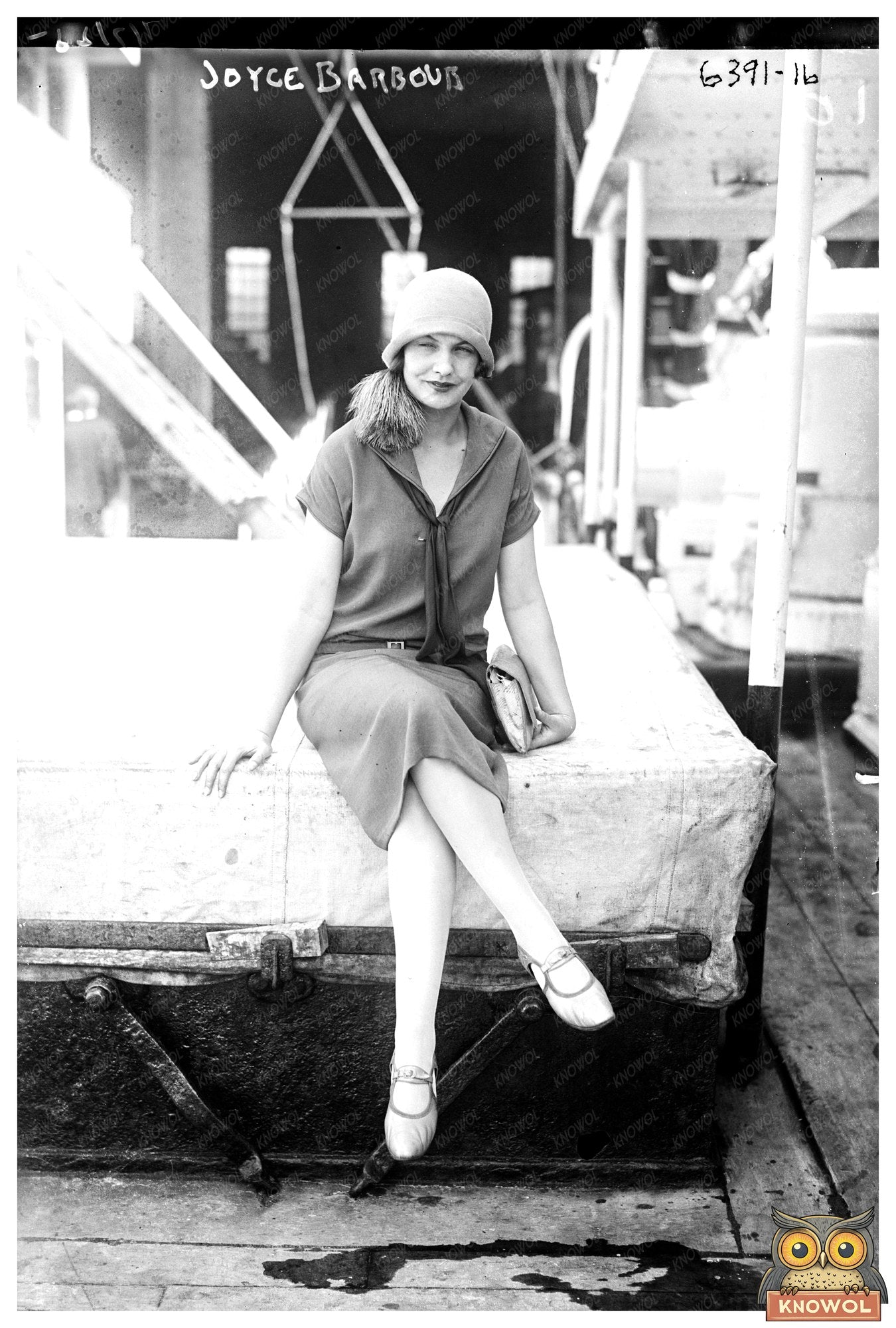 Vintage Portrait of Actress Joyce Barbour, 1925 – KNOWOL
