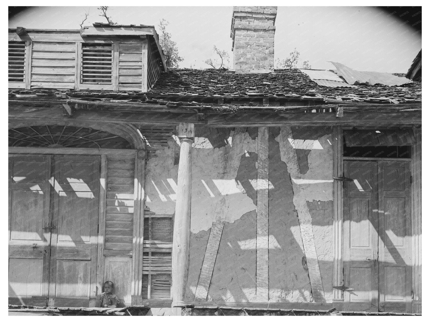 Trepagnier Plantation House Norco Louisiana 1938 – KNOWOL