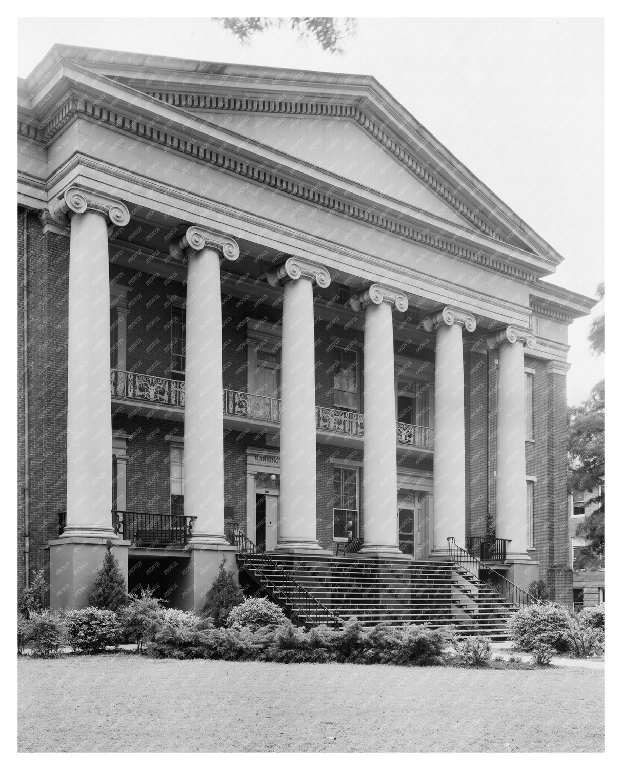 Manning Hall, Talladega AL, 1850 - Historic Architecture – KNOWOL
