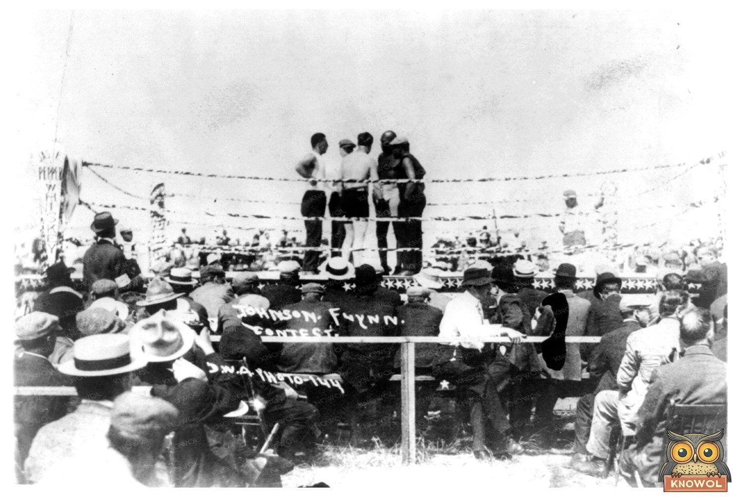 Historic 1910 Boxing Match: Johnson vs. Flynn – KNOWOL