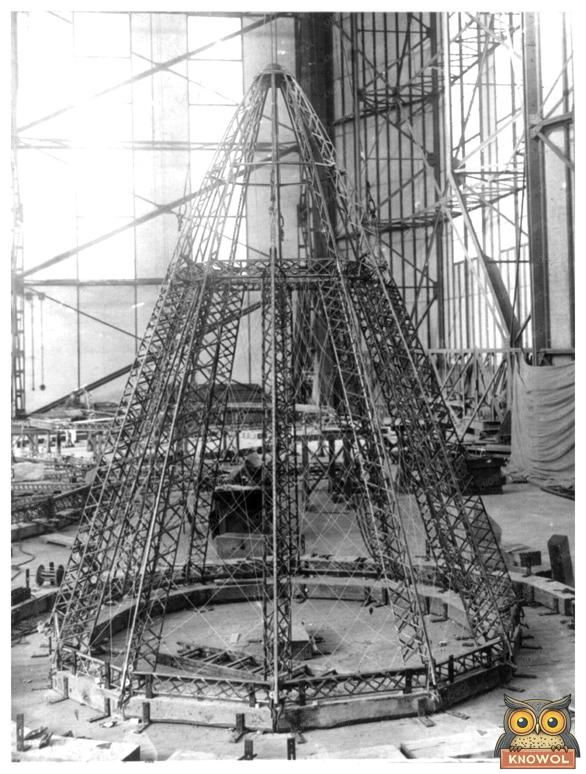Building History: Unfinished German Zeppelin Frame – KNOWOL