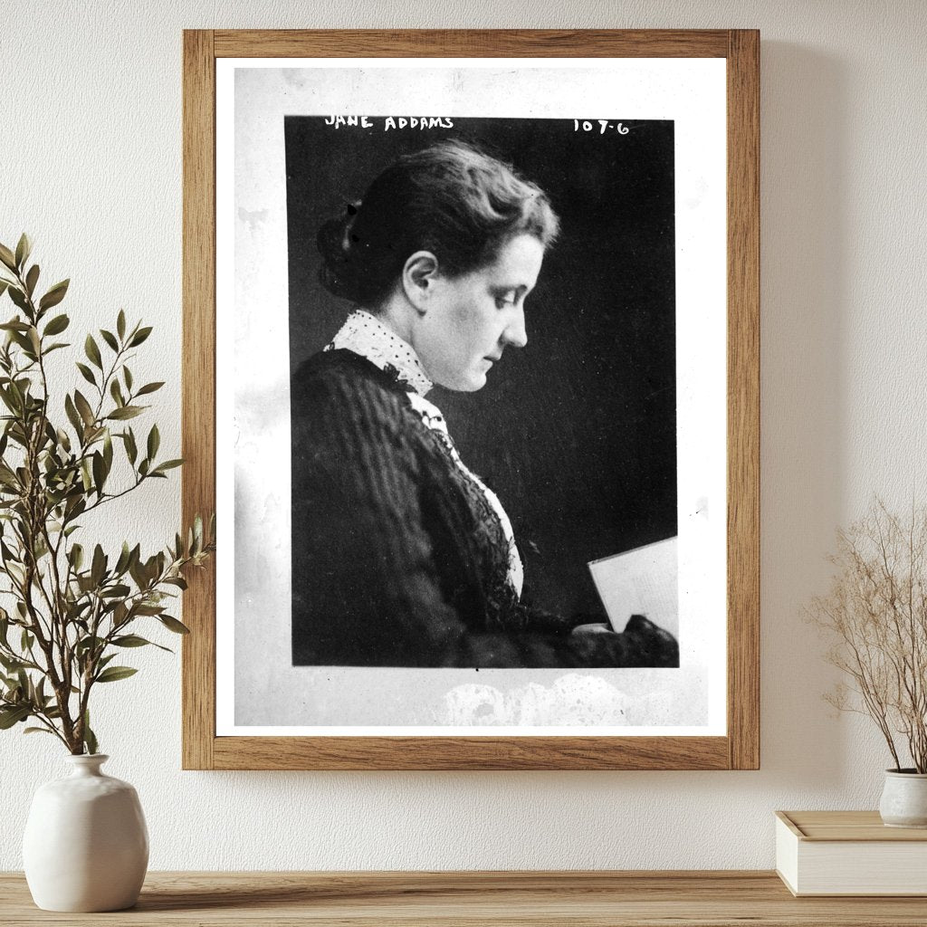 Influential Social Reformer Jane Addams Portrait – KNOWOL