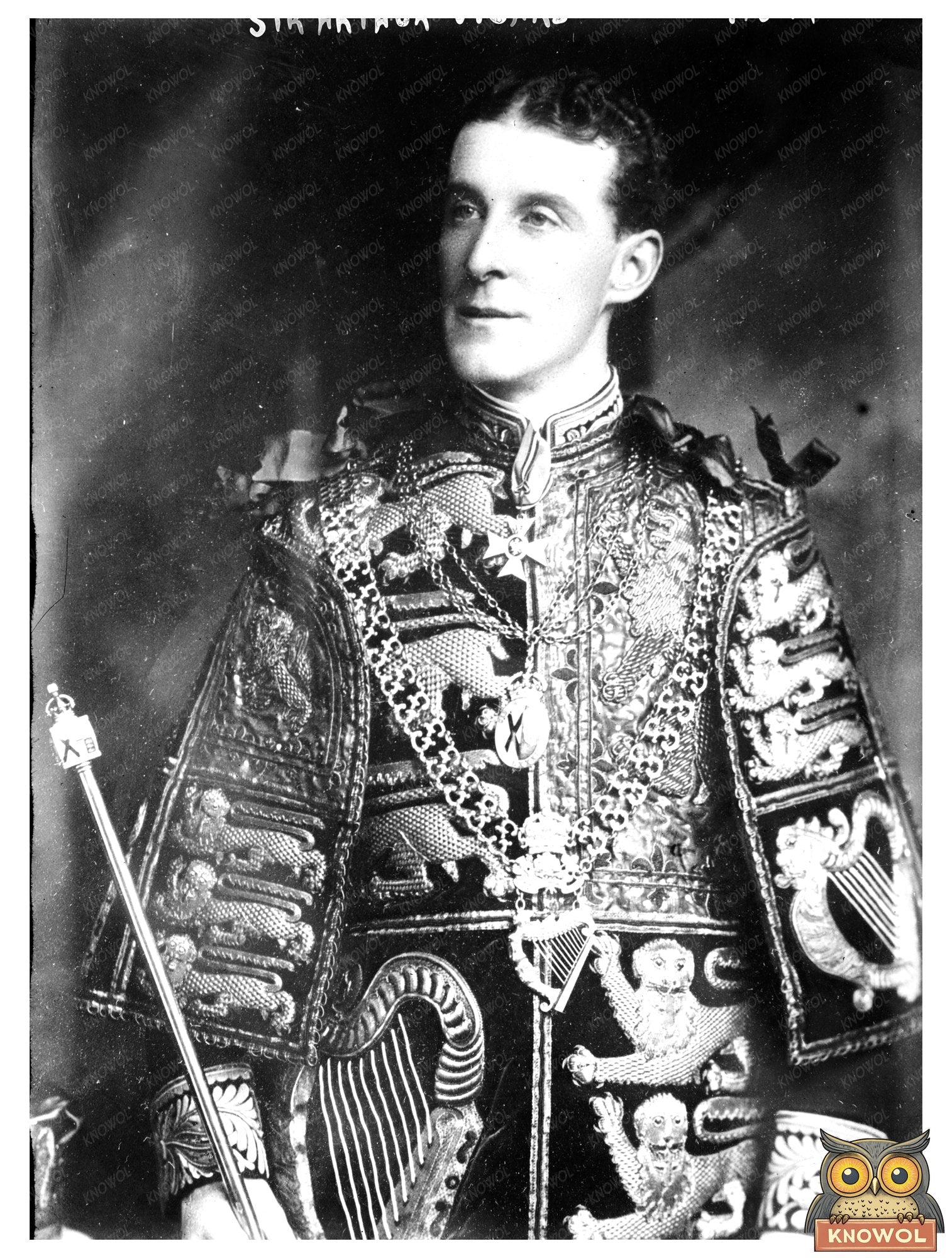 Portrait of Sir Arthur Vicars: Ulster King of Arms – KNOWOL