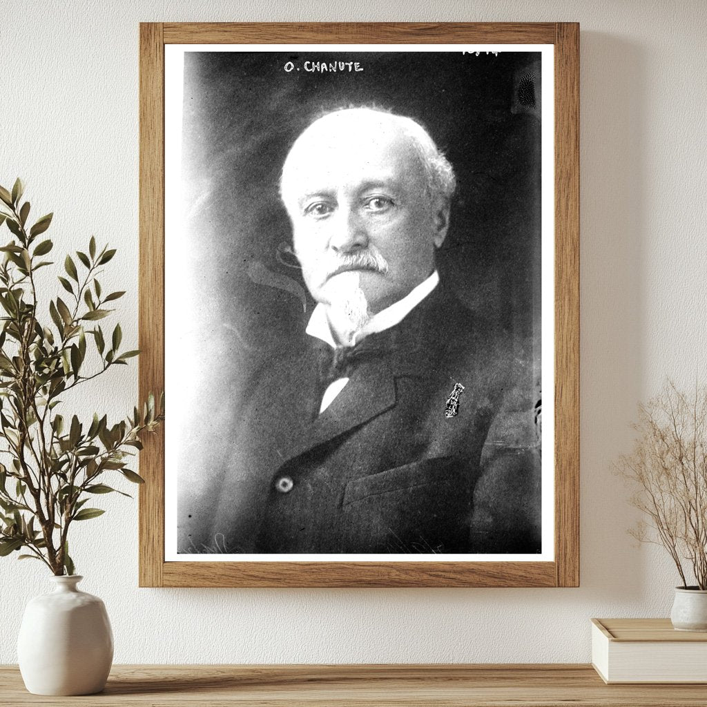 Octave Chanute: Aviation Pioneer Portrait Bust – KNOWOL