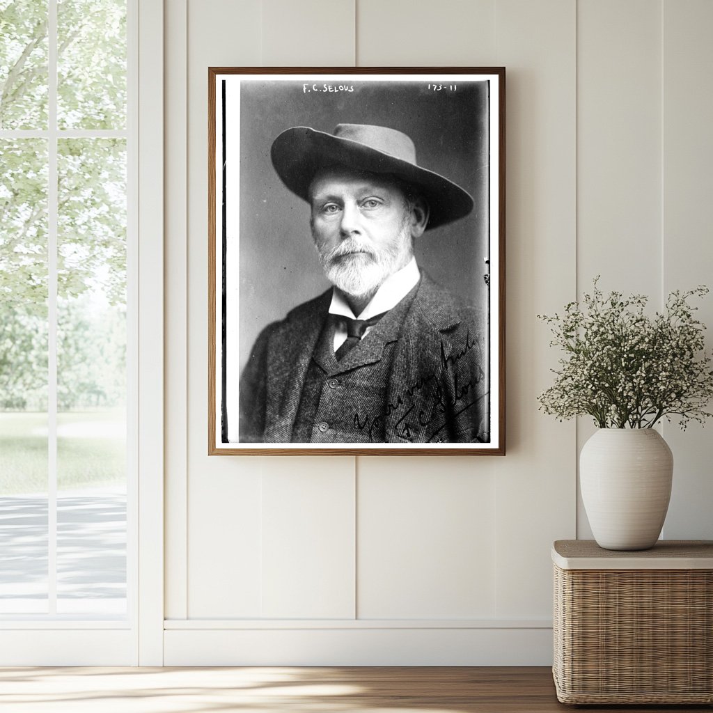 Legendary Explorer F.C. Selous Portrait Bust – KNOWOL