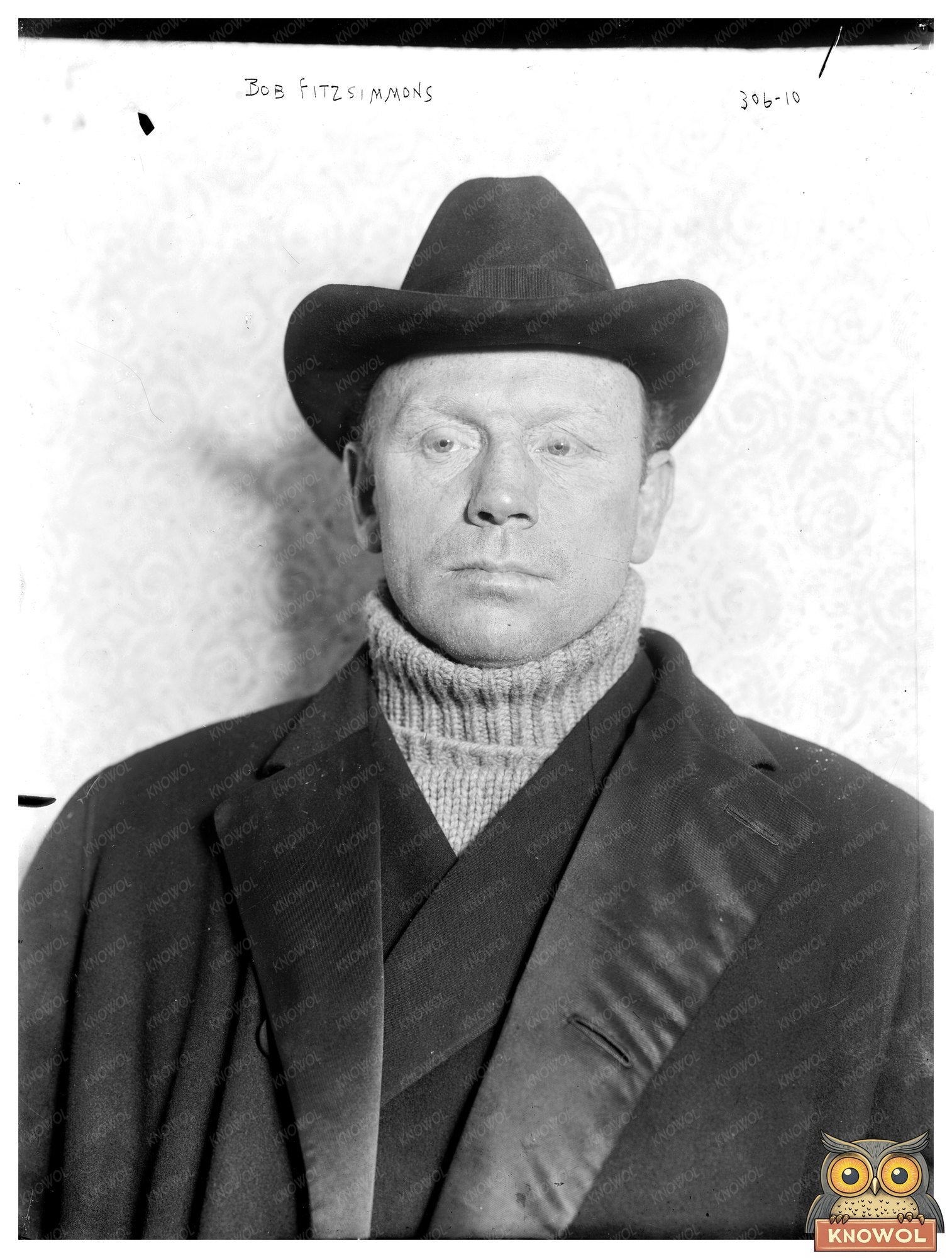 Legendary Boxer Bob Fitzsimmons in Action – KNOWOL