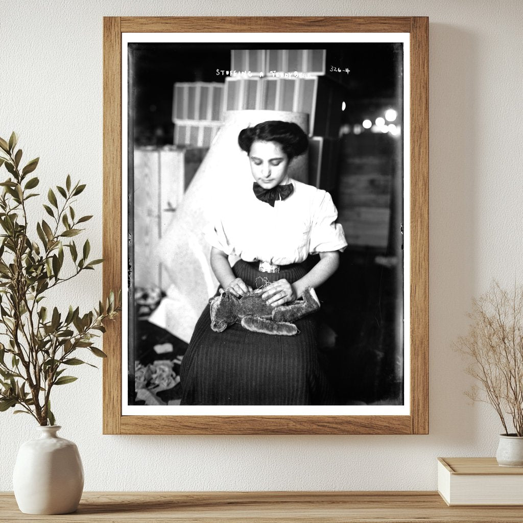 Crafting Nostalgia: Teddy Bear Stuffing Process – KNOWOL