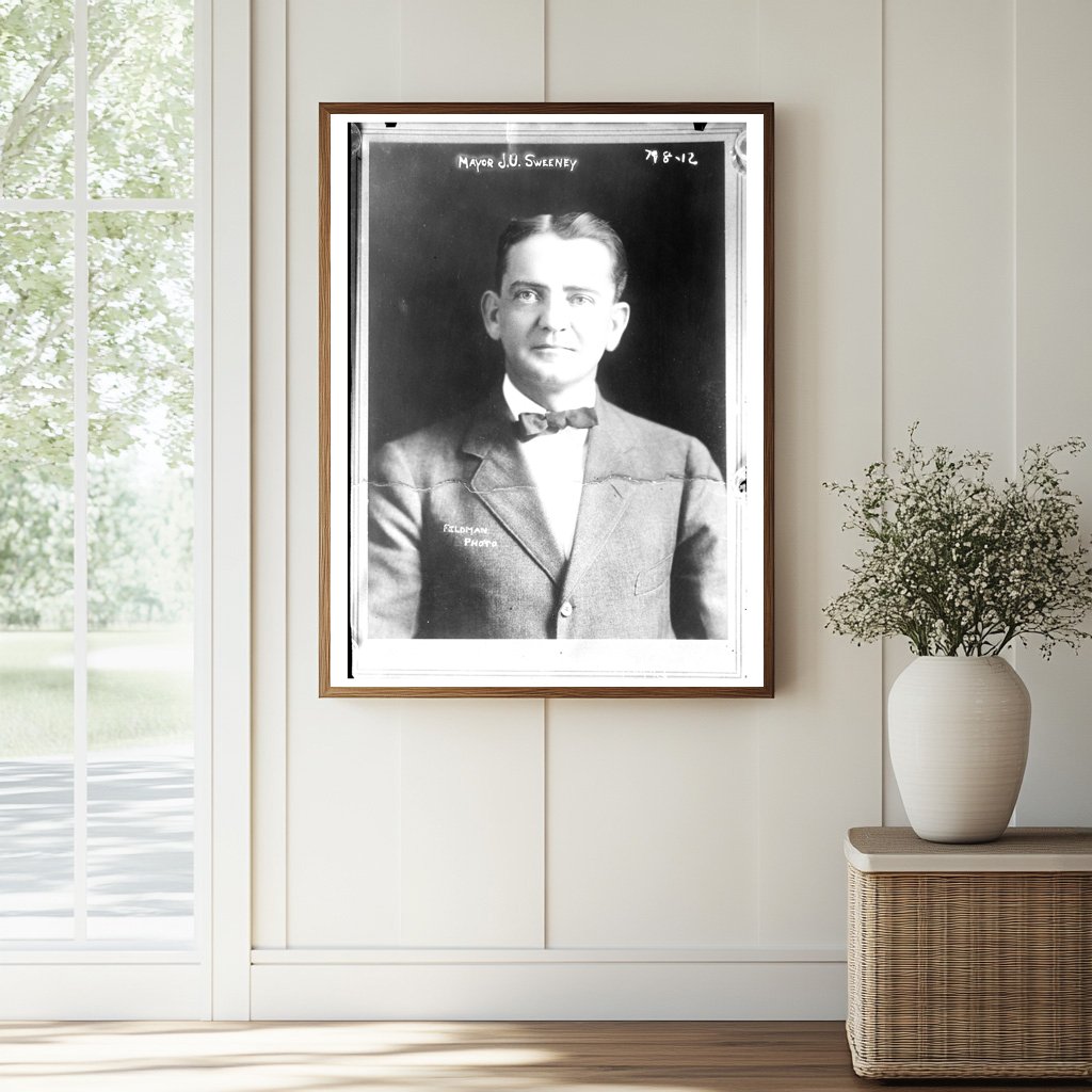 Portrait of Major J.U. Sweeney - 1910 Military Era – KNOWOL