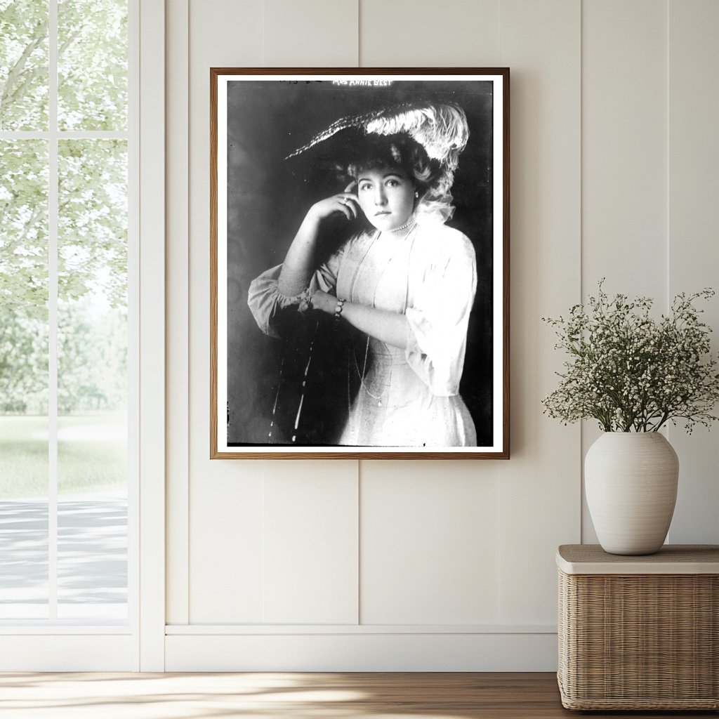 Portrait of Mrs. Annie Best: A Glimpse into History – KNOWOL