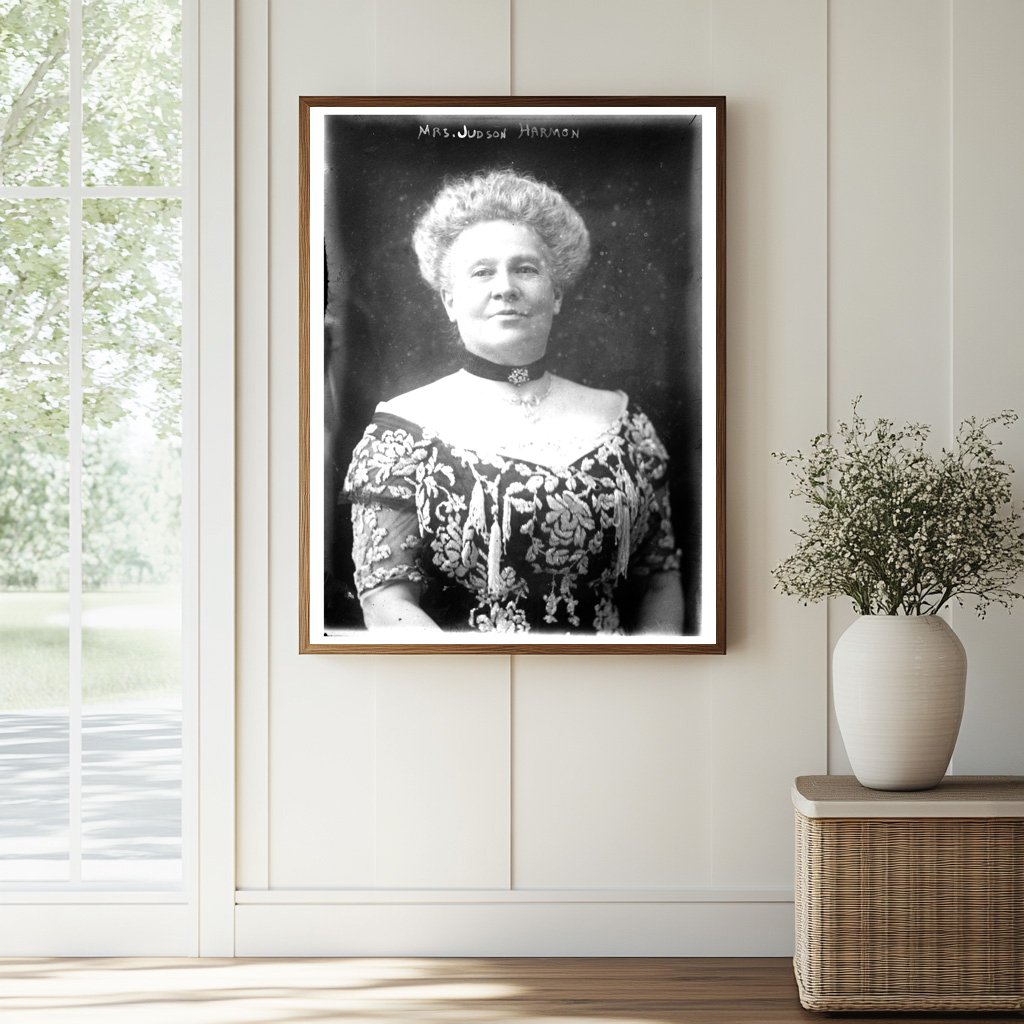 Elegant Portrayal of Mrs. Judson Harmon, 1910 – KNOWOL