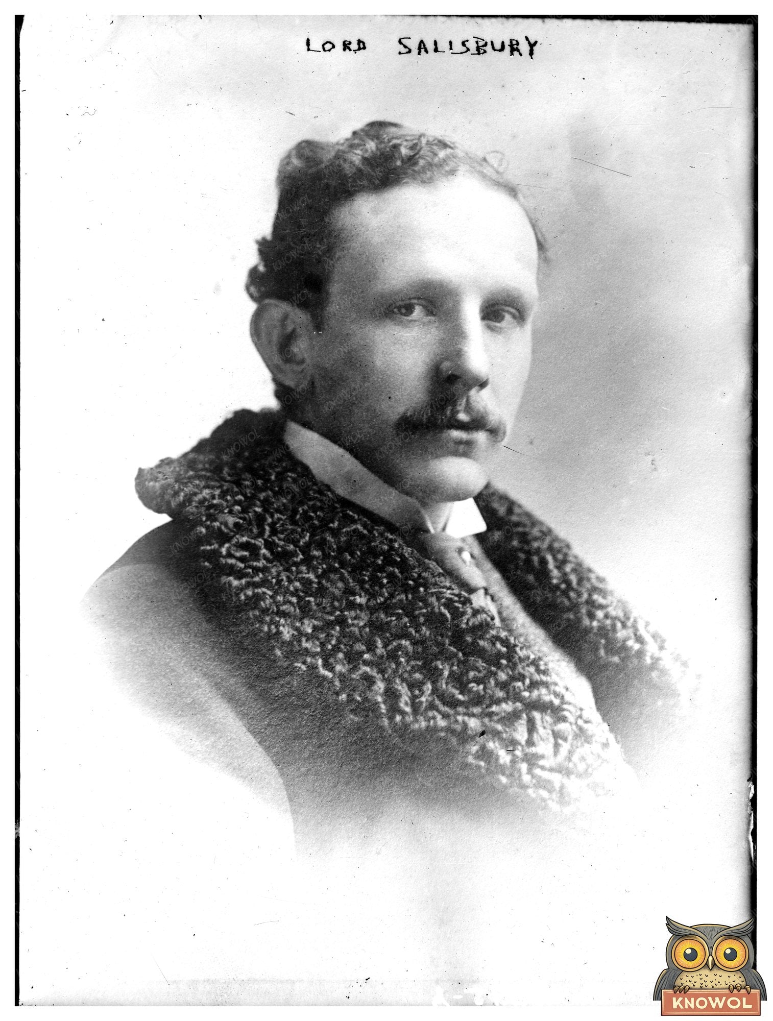 Classic Portrait of Lord Salisbury, British Statesman – KNOWOL