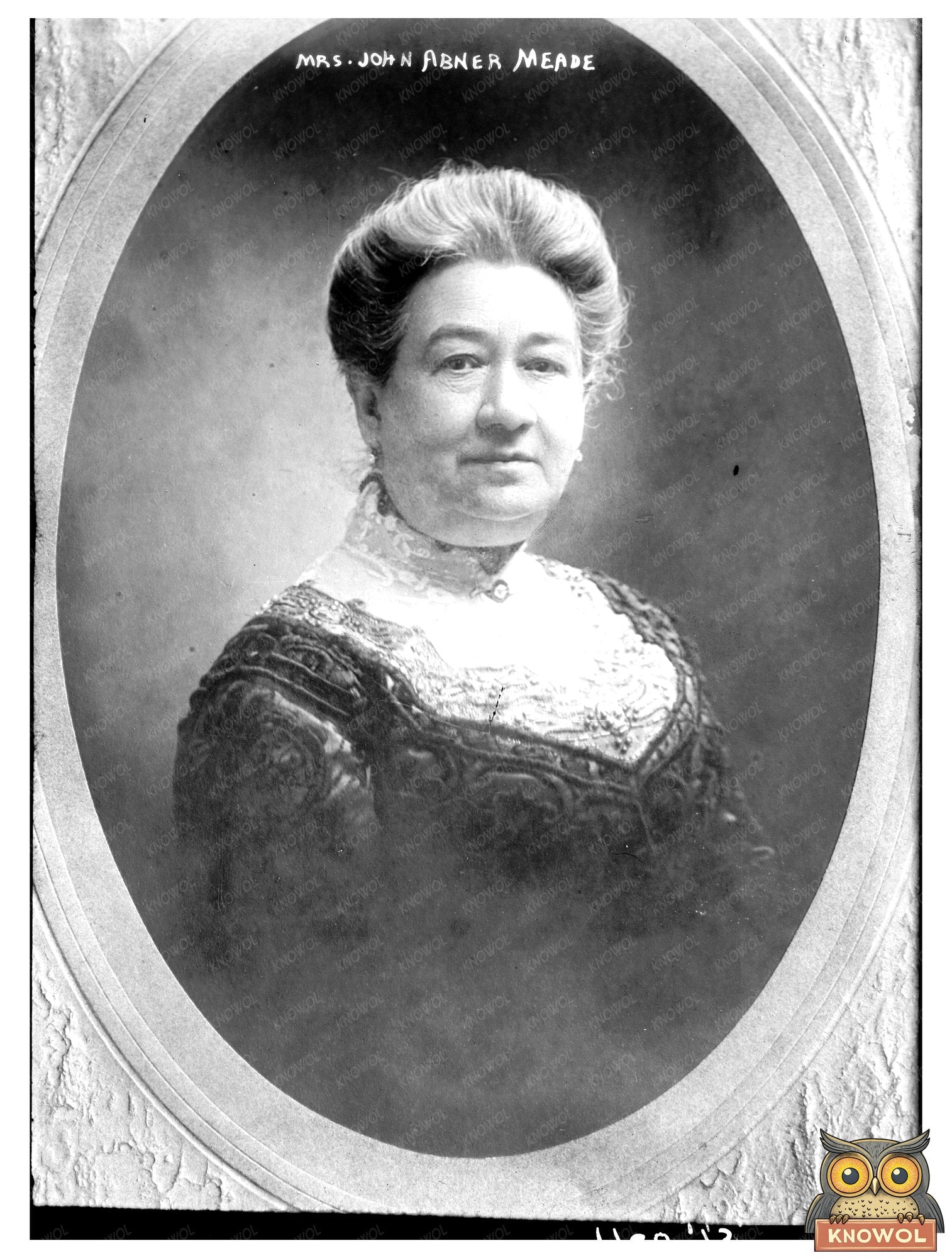 Graceful Portrait of a Victorian-Era Matron – KNOWOL