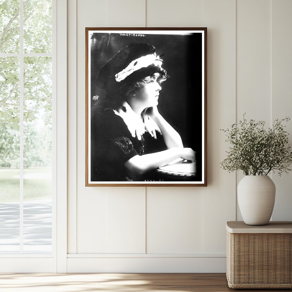 Vintage Silent Film Star Violet Heming Portrait – KNOWOL