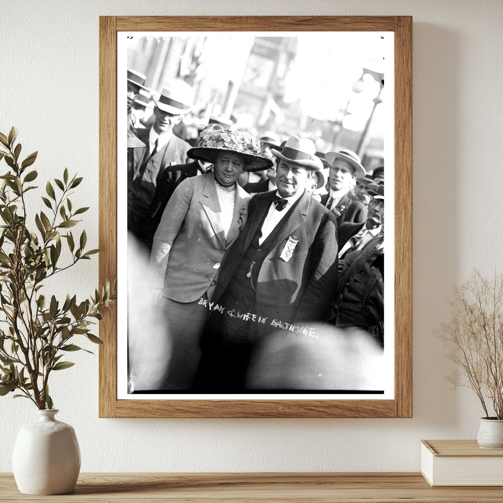 Timeless Baltimore Duo: Vintage Bryan & Wife Portrait – KNOWOL