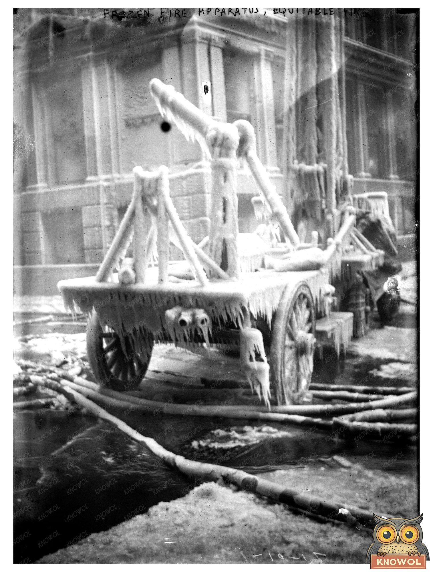 Frozen Firefighters Challenge: 1912 Equitable Apparatus – KNOWOL