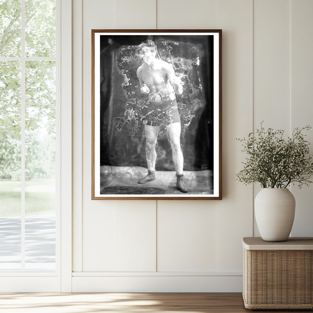 Legendary Boxer Fred Welsh Captured in 1910s Glory – KNOWOL