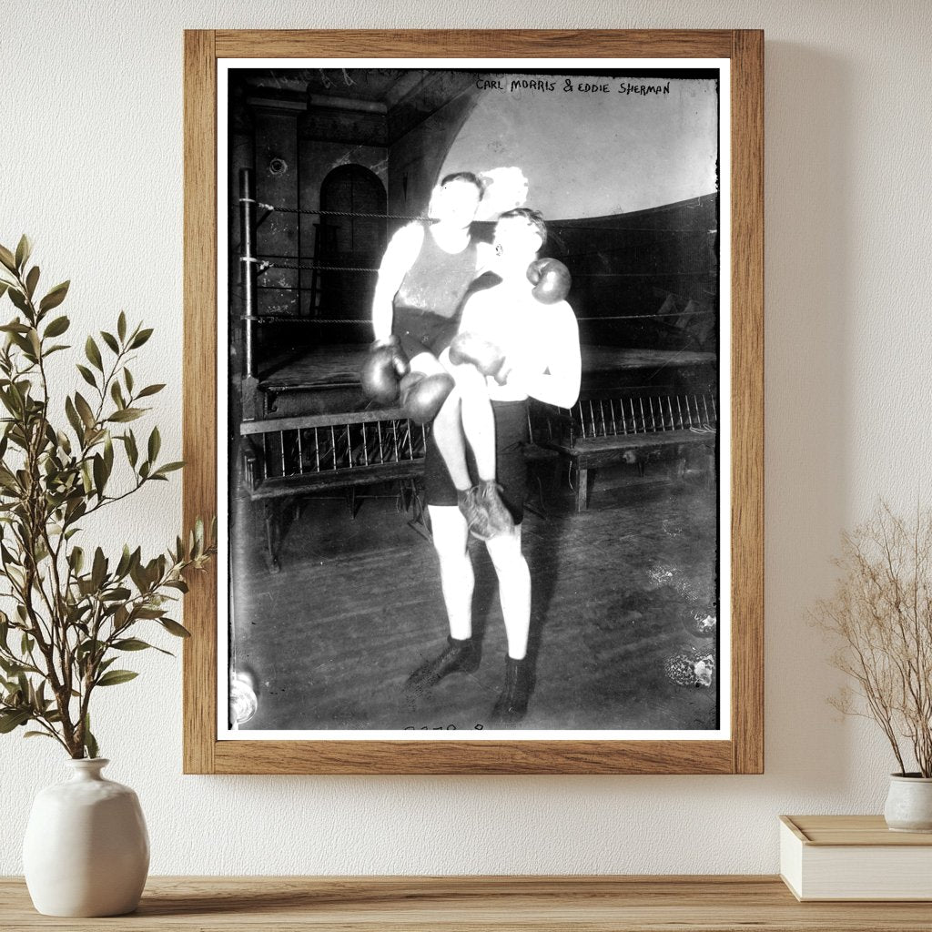 Legendary Boxers Carl Morris & Eddie Sherman, 1910s – KNOWOL