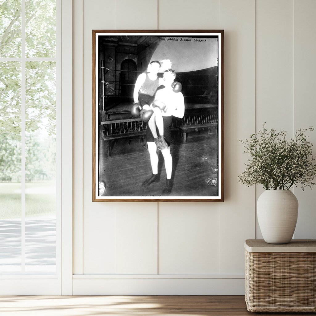 Legendary Boxers Carl Morris & Eddie Sherman, 1910s – KNOWOL