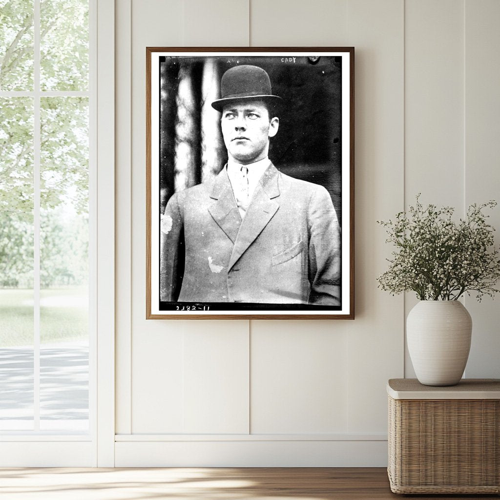 Vintage 1912 Boston AL Catcher Hick Cady Action Shot – KNOWOL