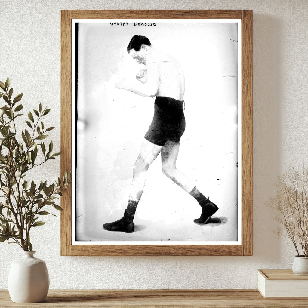 Historic Boxing Match: Damosso in Action, 1910s – KNOWOL
