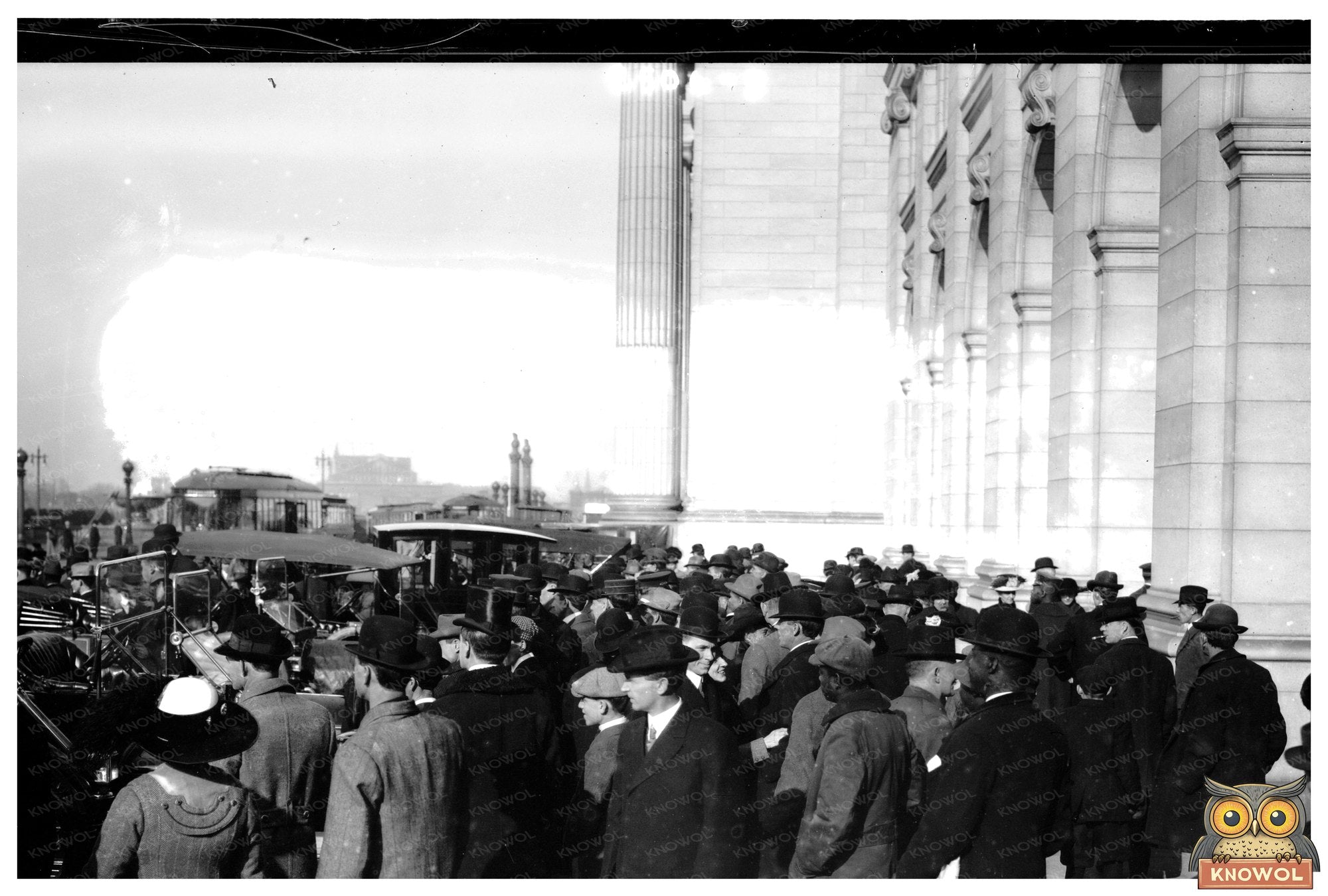 Historic 1913 Inaugural Crowd at Union Station – KNOWOL