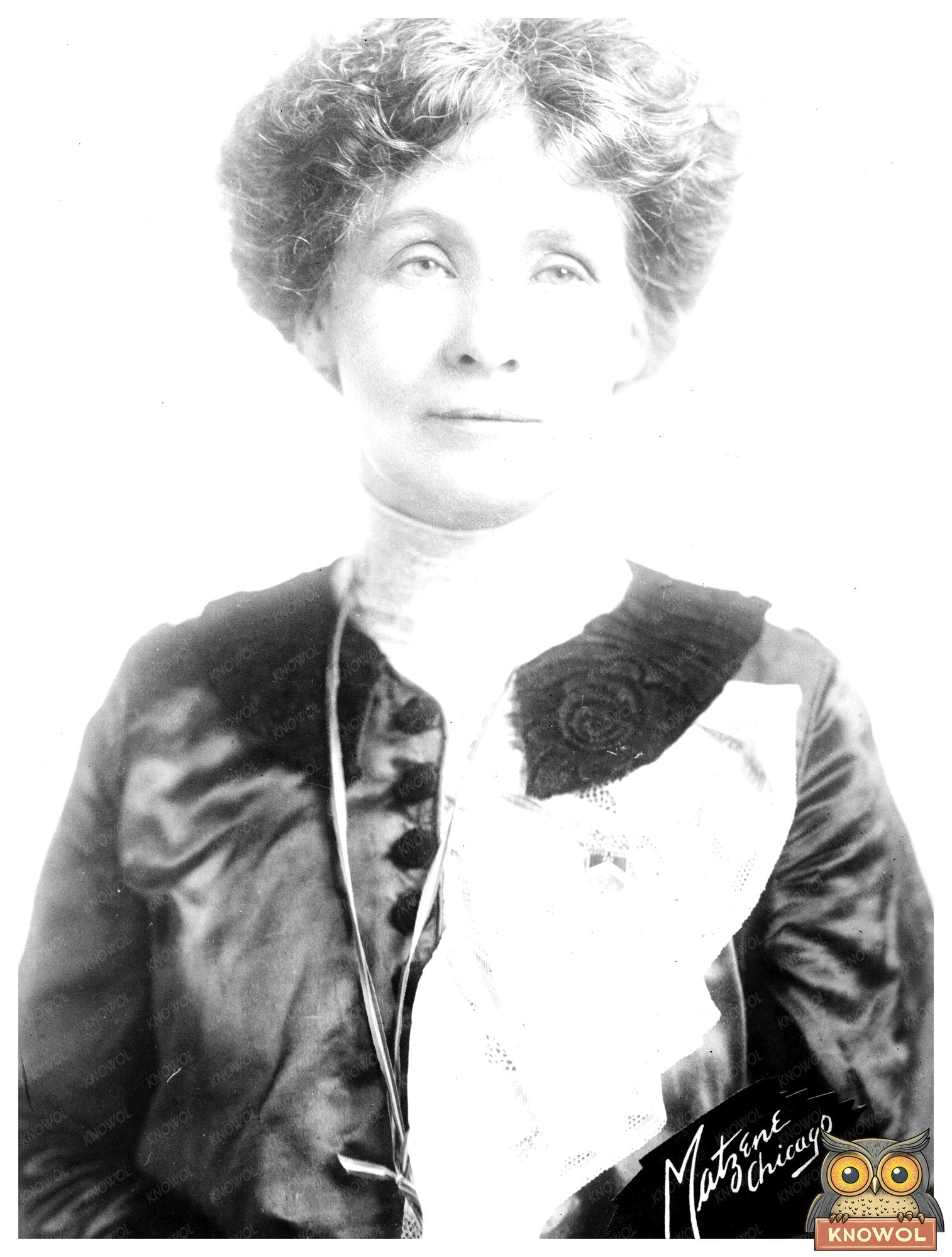 Empowering Portrait of Womens Suffrage Leader, 1912 – KNOWOL