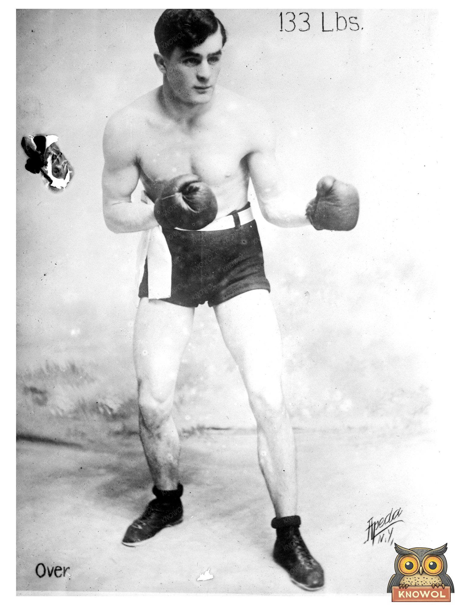 Vintage 1910s Boxer Kid Albert in Action – KNOWOL