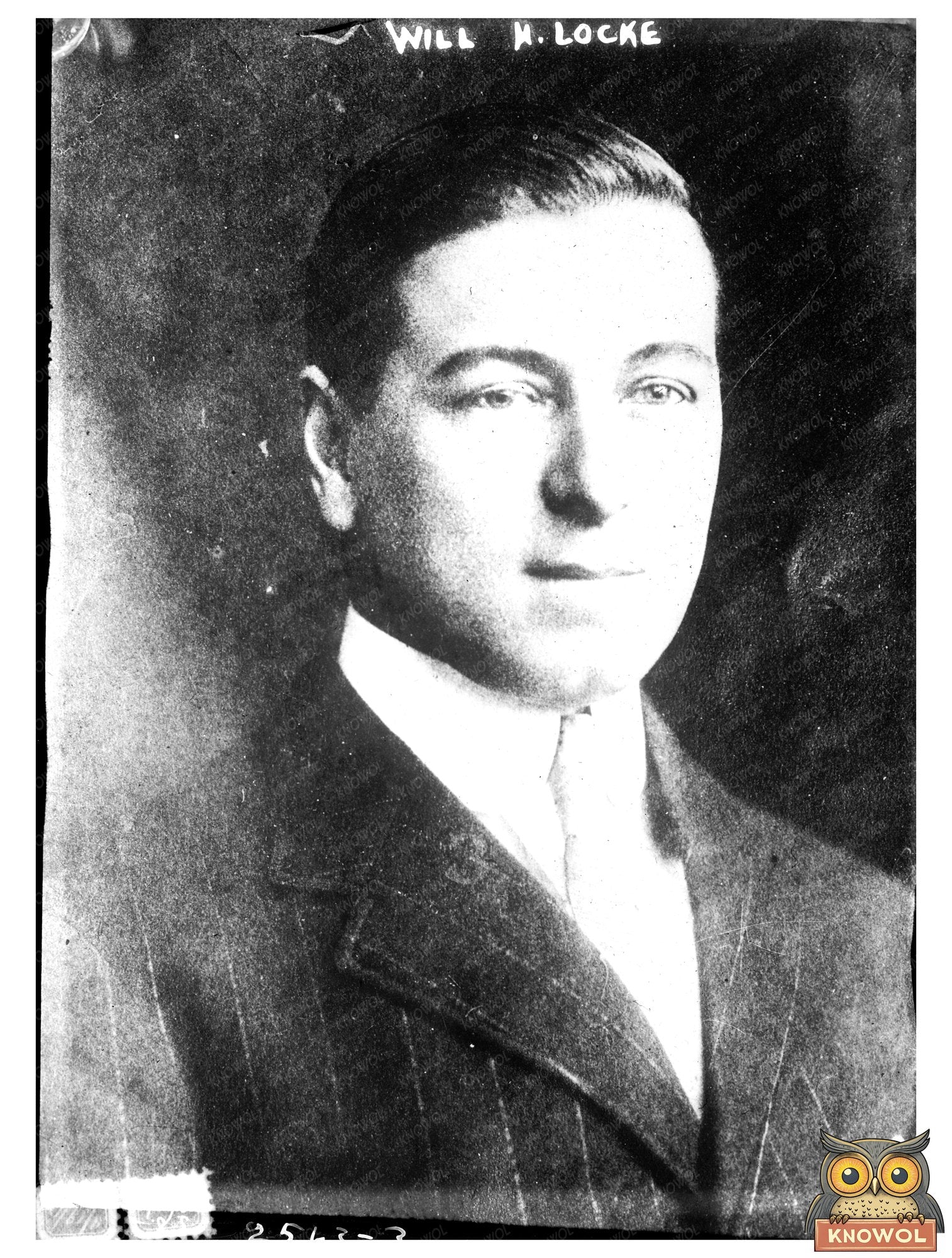 Will H. Locke: A Glimpse into Early 20th Century Americ... – KNOWOL