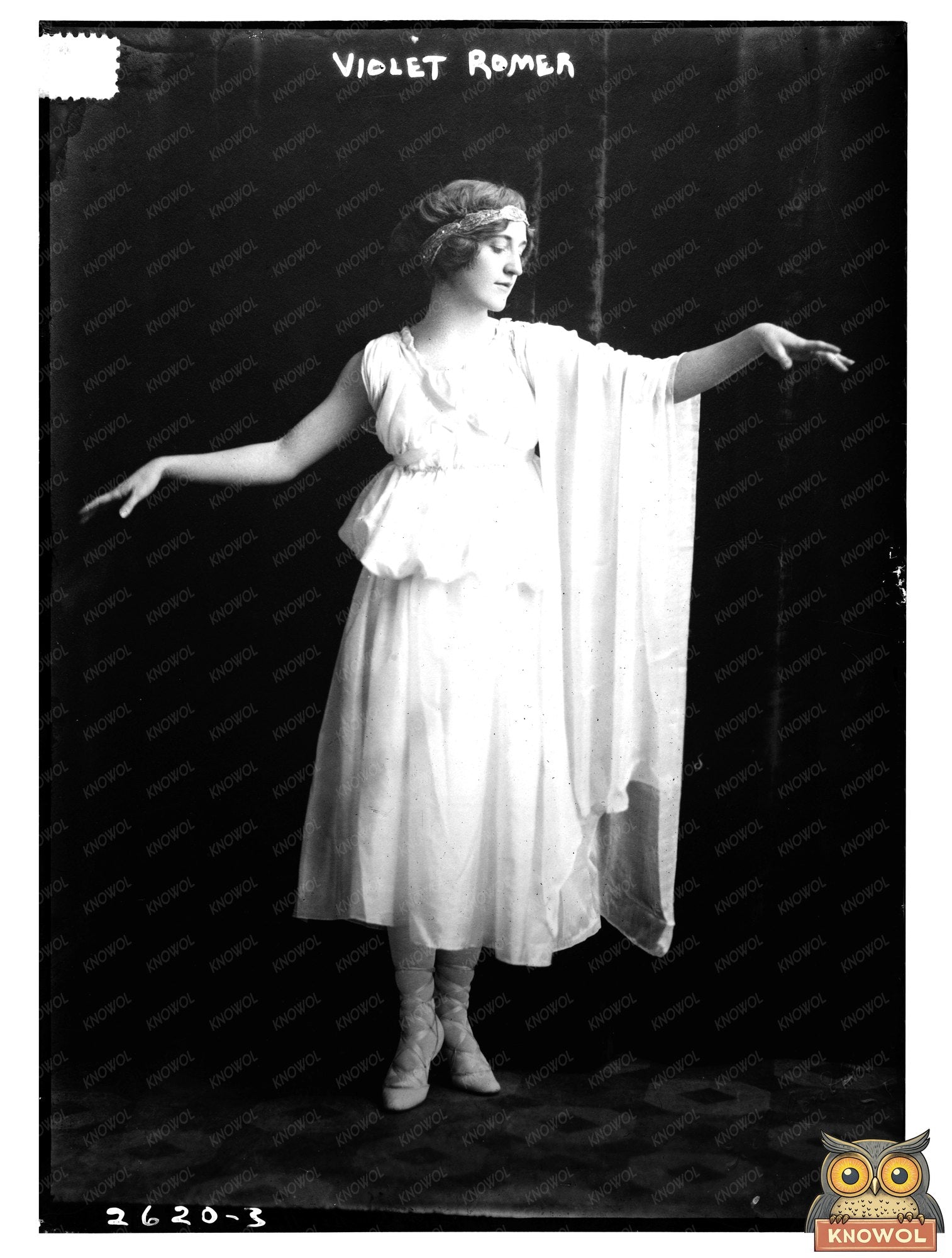 Early 20th Century Actress Violet Romer Portrait – KNOWOL