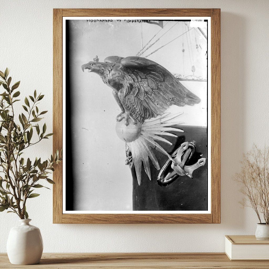 Intricate Figurehead of the Iconic RMS Imperator – KNOWOL