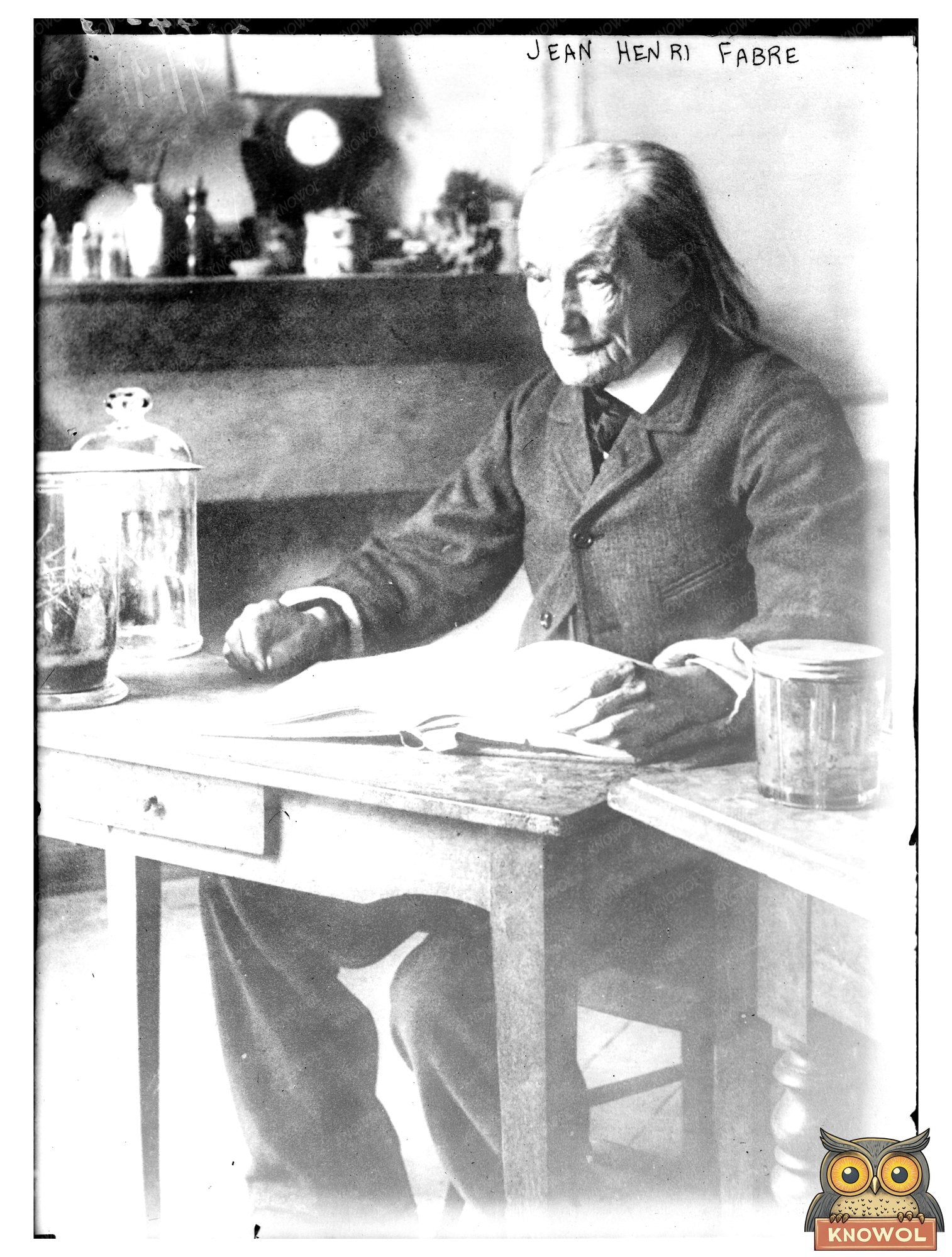 Portrait of a Pioneering Entomologist, Circa 1910 – KNOWOL