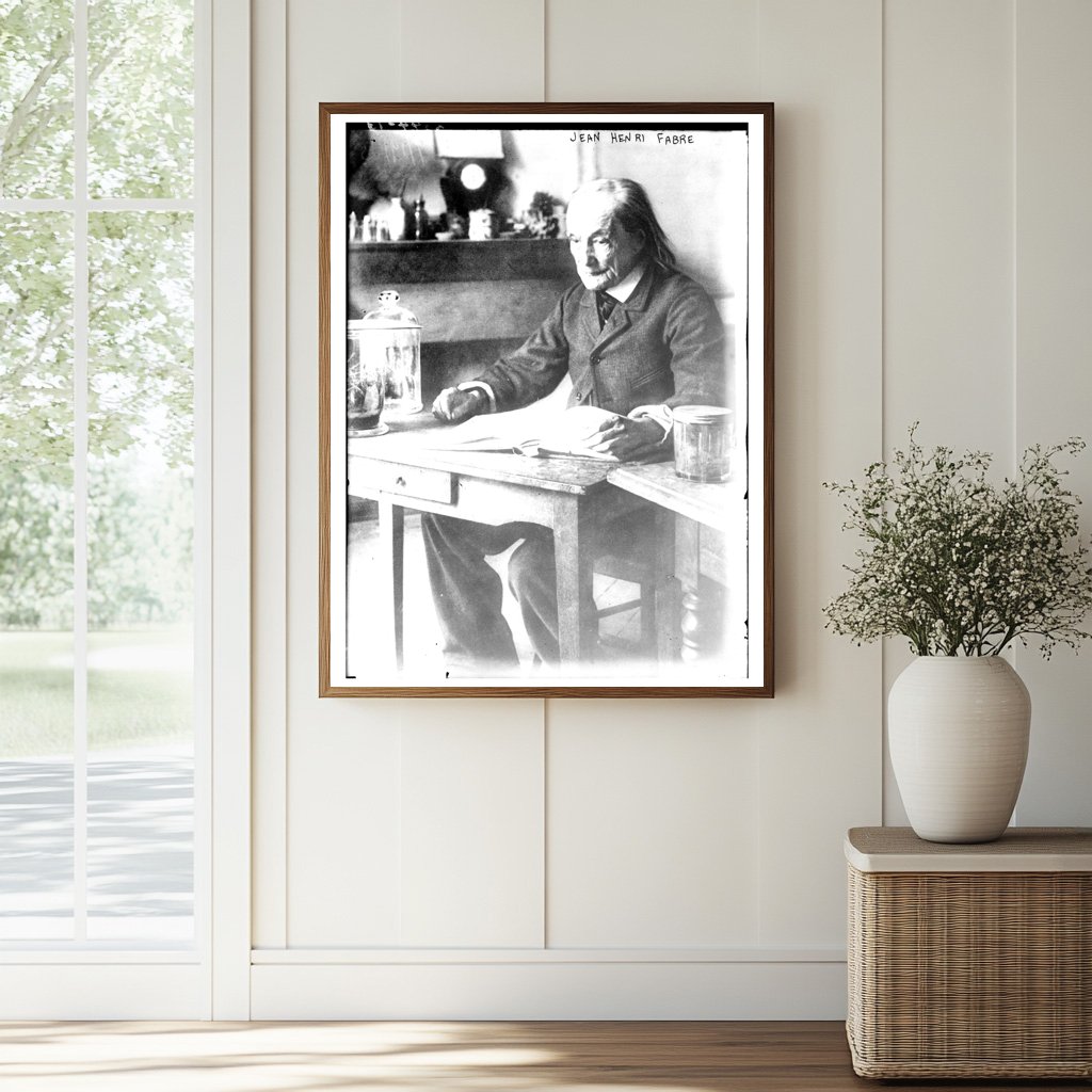 Portrait of a Pioneering Entomologist, Circa 1910 – KNOWOL