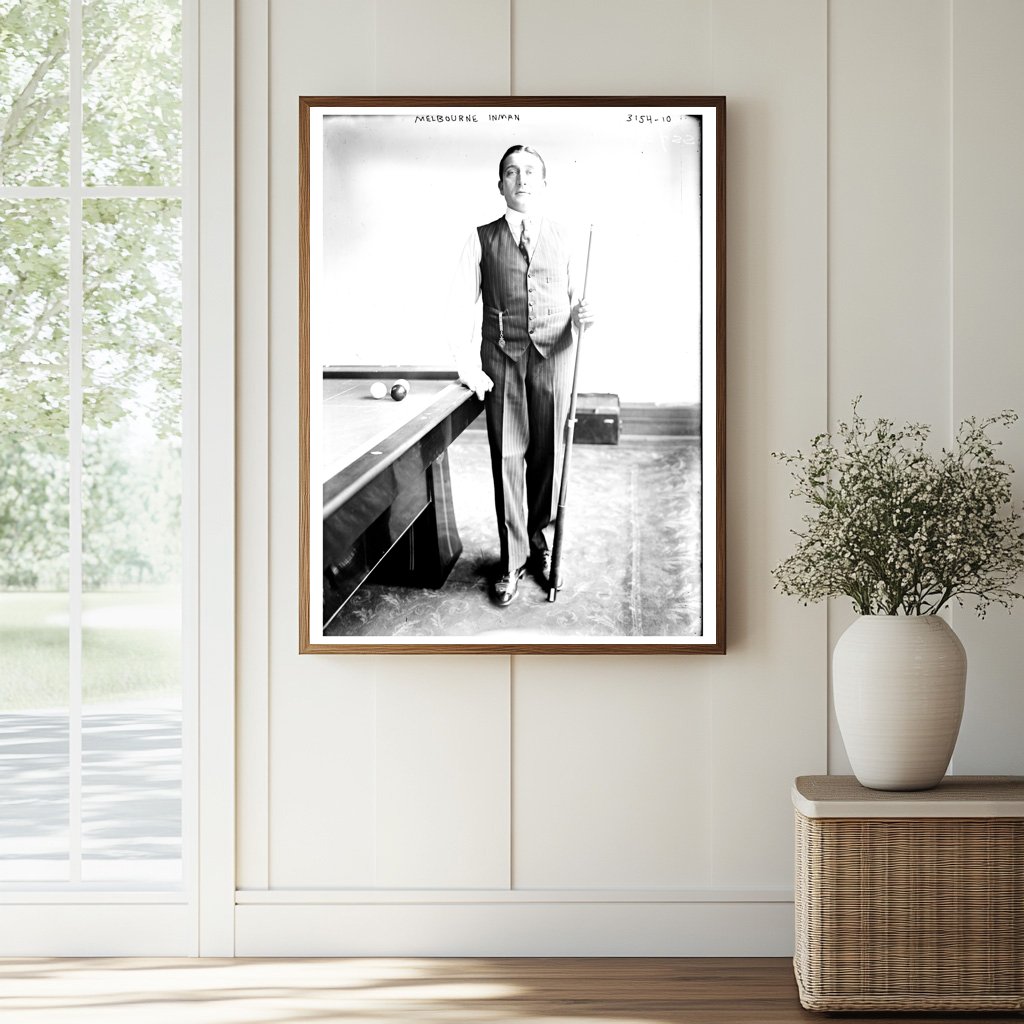 Vintage Portrait of Melbourne Inman, Circa 1910 – KNOWOL