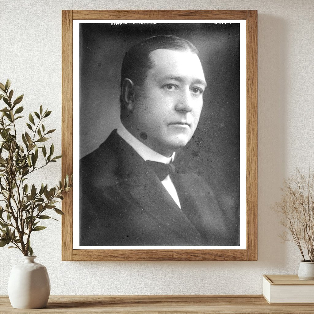 Early 1900s Portrait of an Influential Leader – KNOWOL