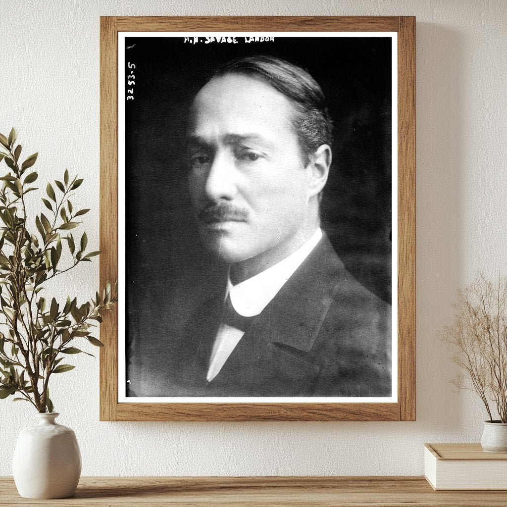 Pioneering Explorer Portrait from Early 20th Century – KNOWOL