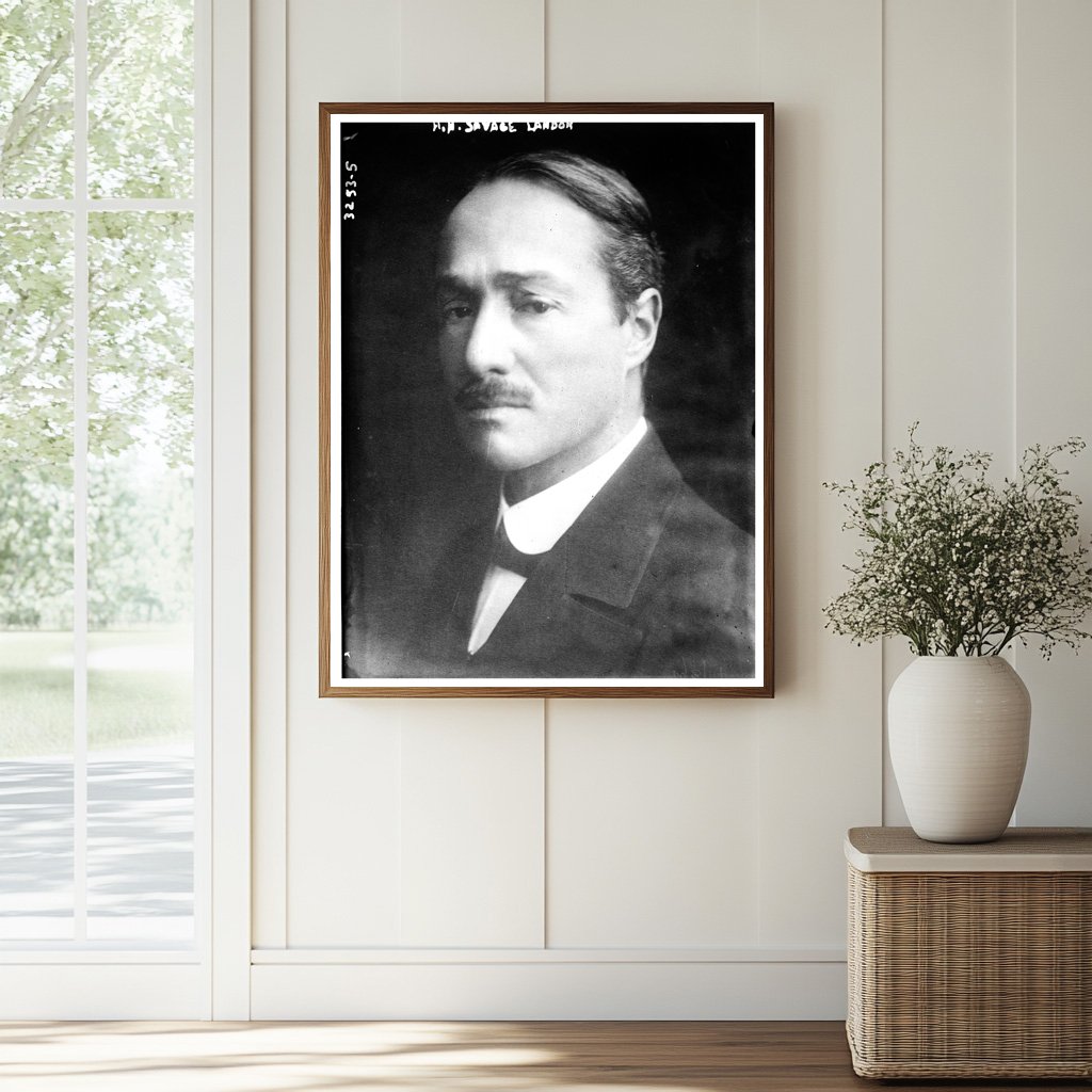 Pioneering Explorer Portrait from Early 20th Century – KNOWOL