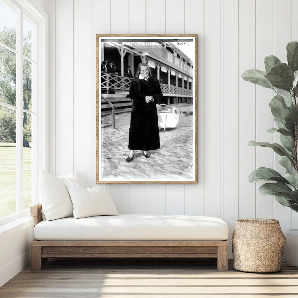 Elegant Portrait of Mary Williamson, Early 1910s – KNOWOL