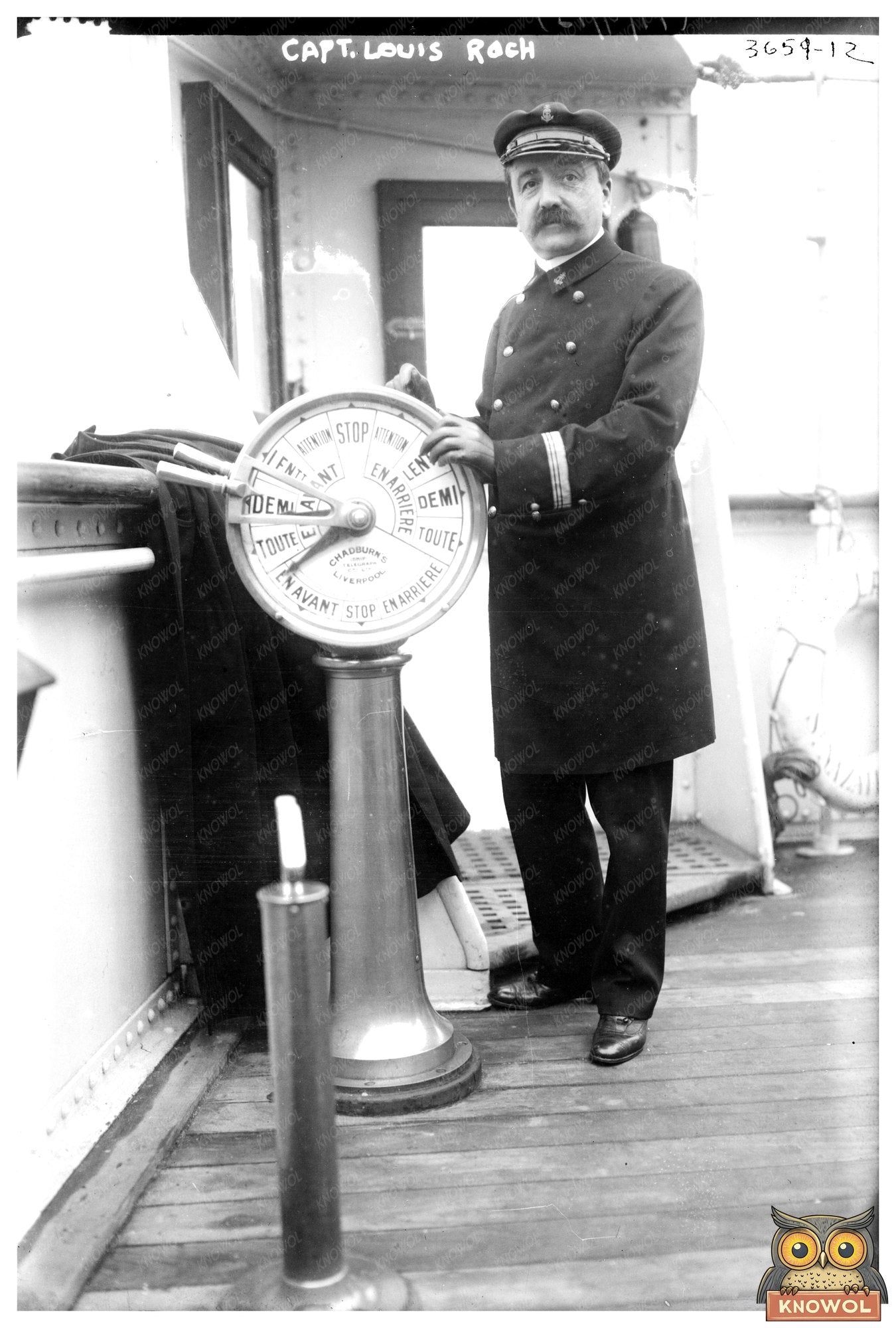 Historic Portrait of Capt. Louis Roch, 1910s Army Hero – KNOWOL