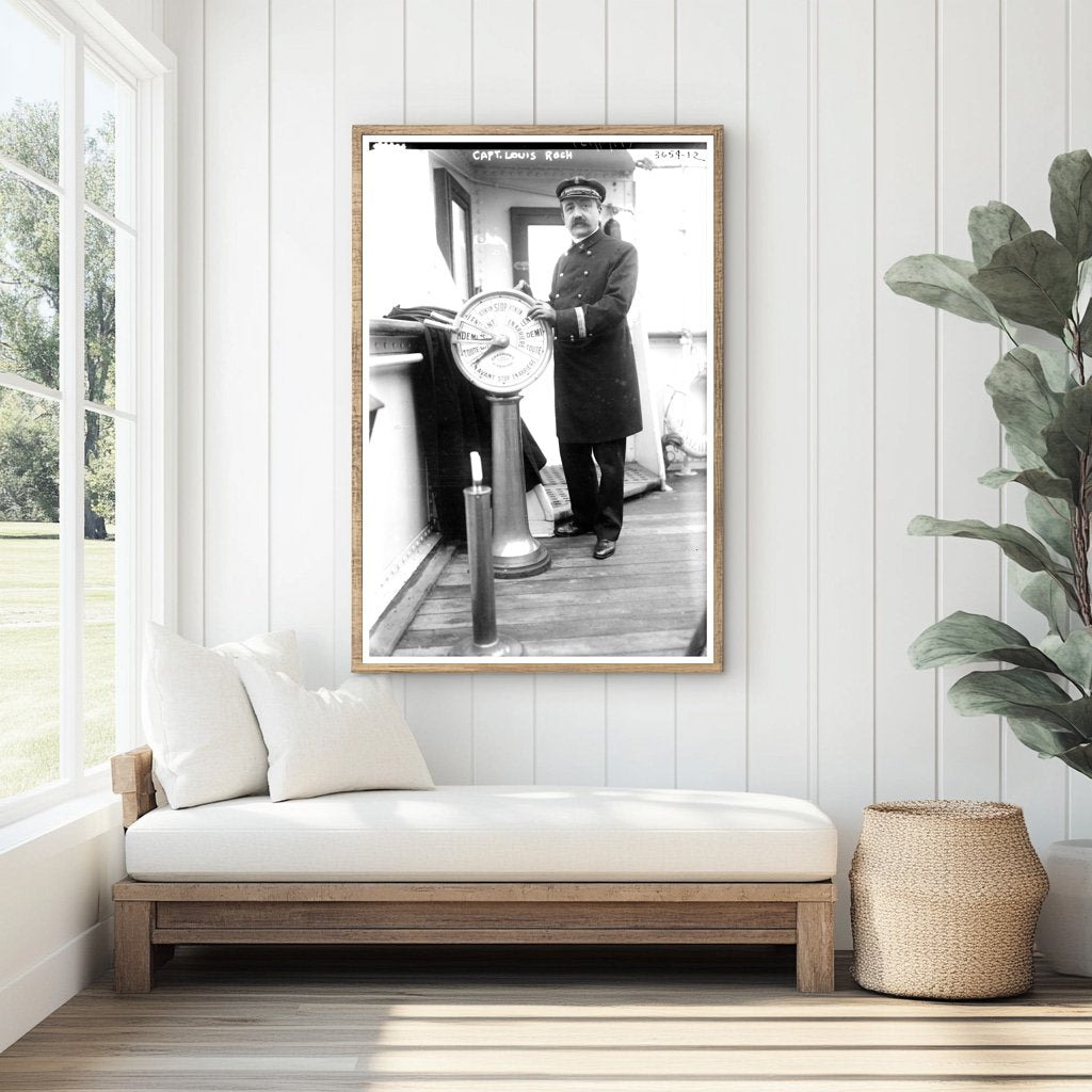 Historic Portrait of Capt. Louis Roch, 1910s Army Hero – KNOWOL