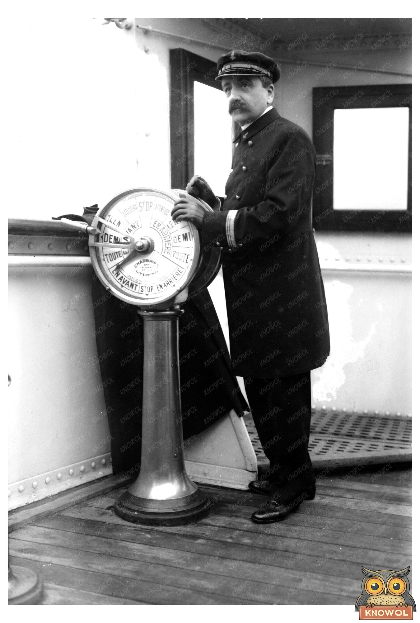 Historic Portrait of Captain Louis Roch, Circa 1910 – KNOWOL