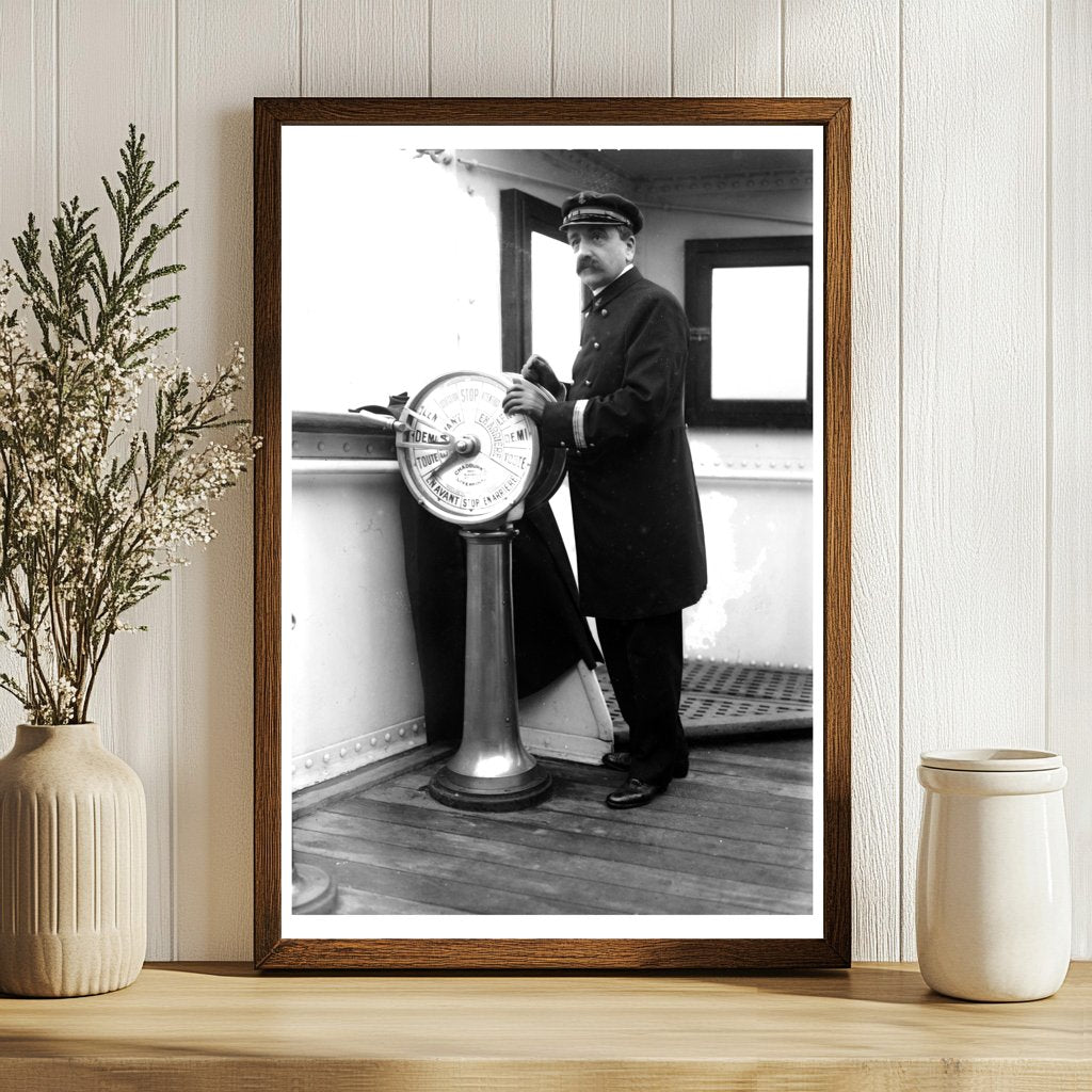 Historic Portrait of Captain Louis Roch, Circa 1910 – KNOWOL