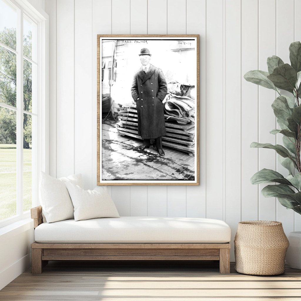 Fred Palmer: Vintage Portrait from July 1919 – KNOWOL