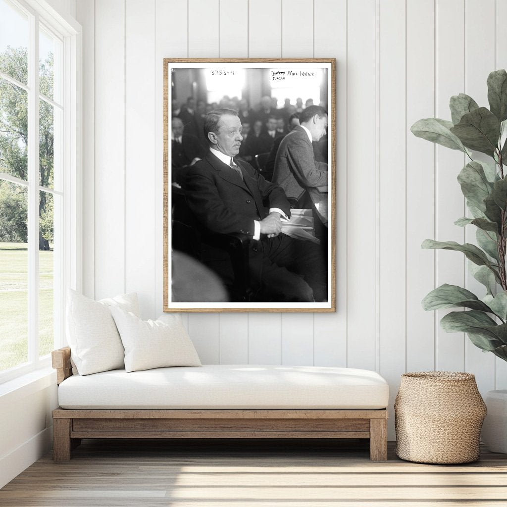 Historic Portrait of Labor Leader Duncan MacInnes – KNOWOL