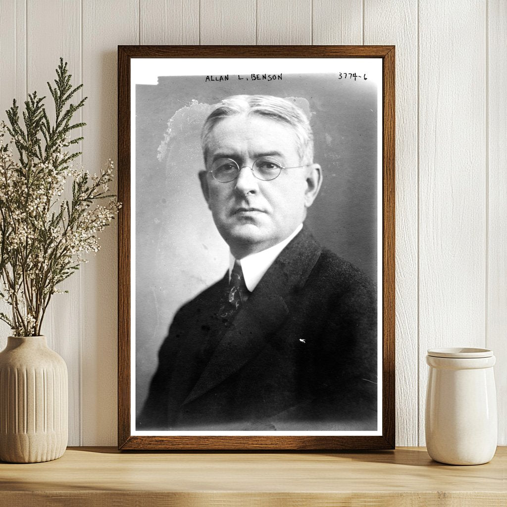 Allan L. Benson: Early 20th-Century Political Leader – KNOWOL