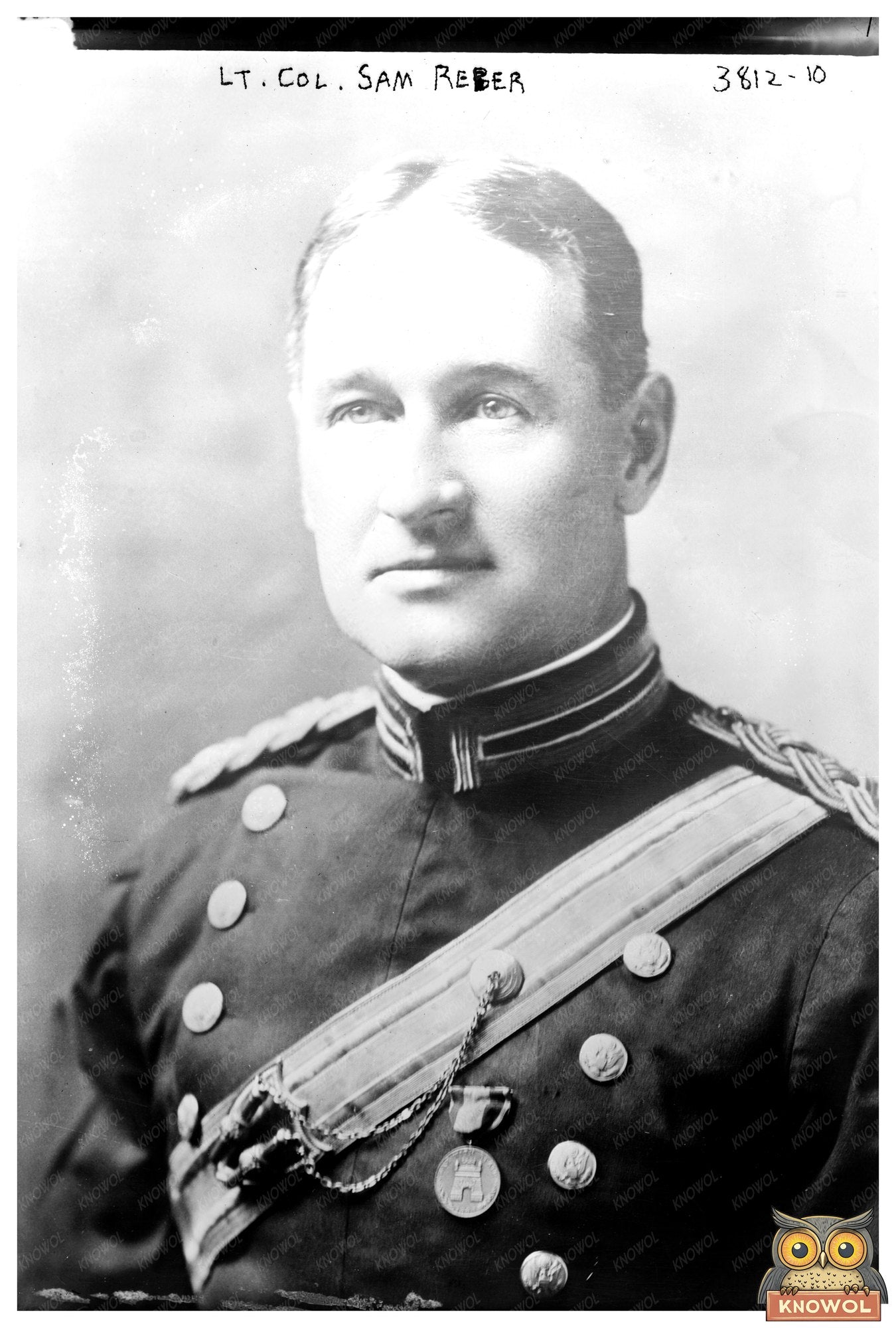 Historic Portrait of Lt. Col. Sam Reber, 1915-1920 – KNOWOL